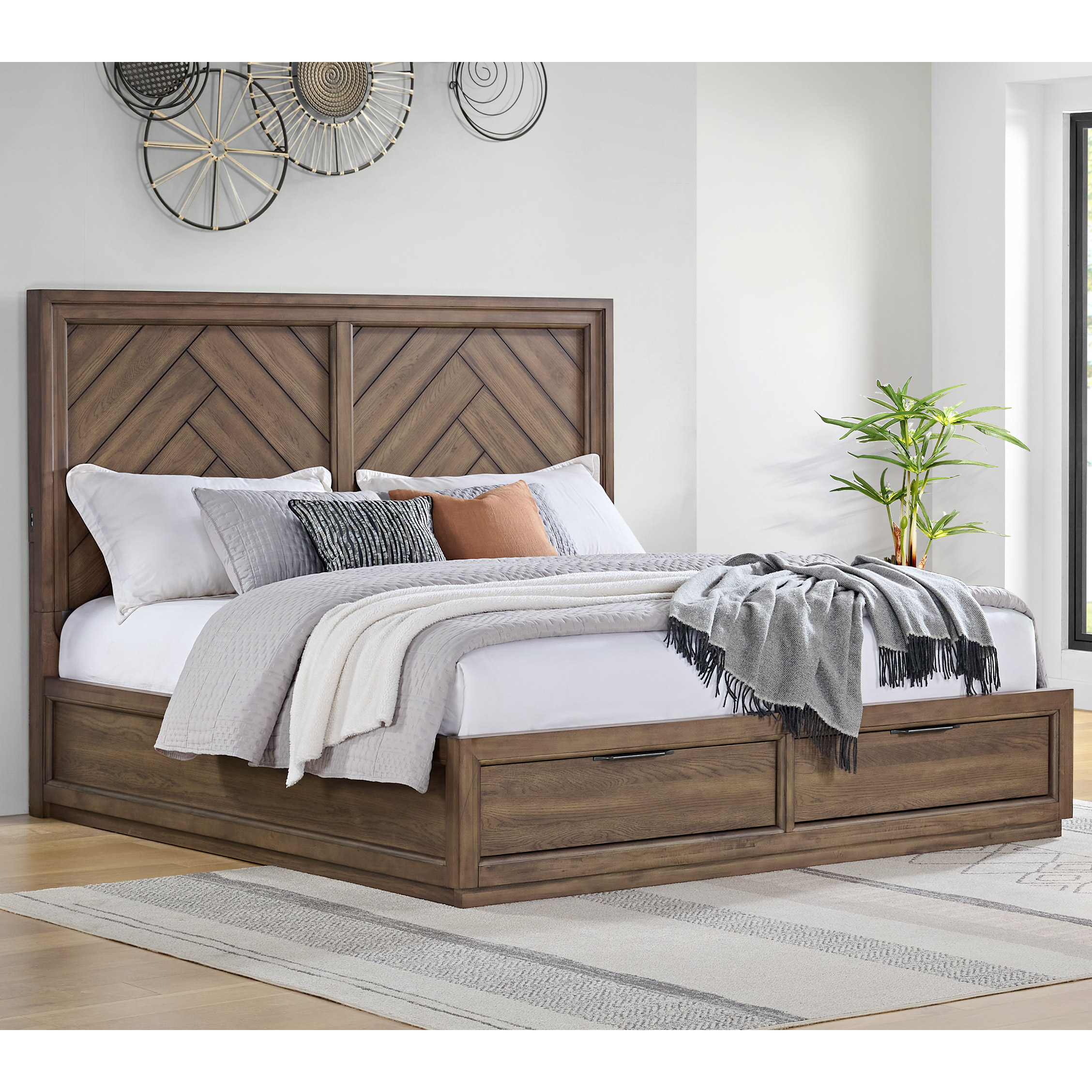 Costco Bed Frame Justine Storage Bed | Costco