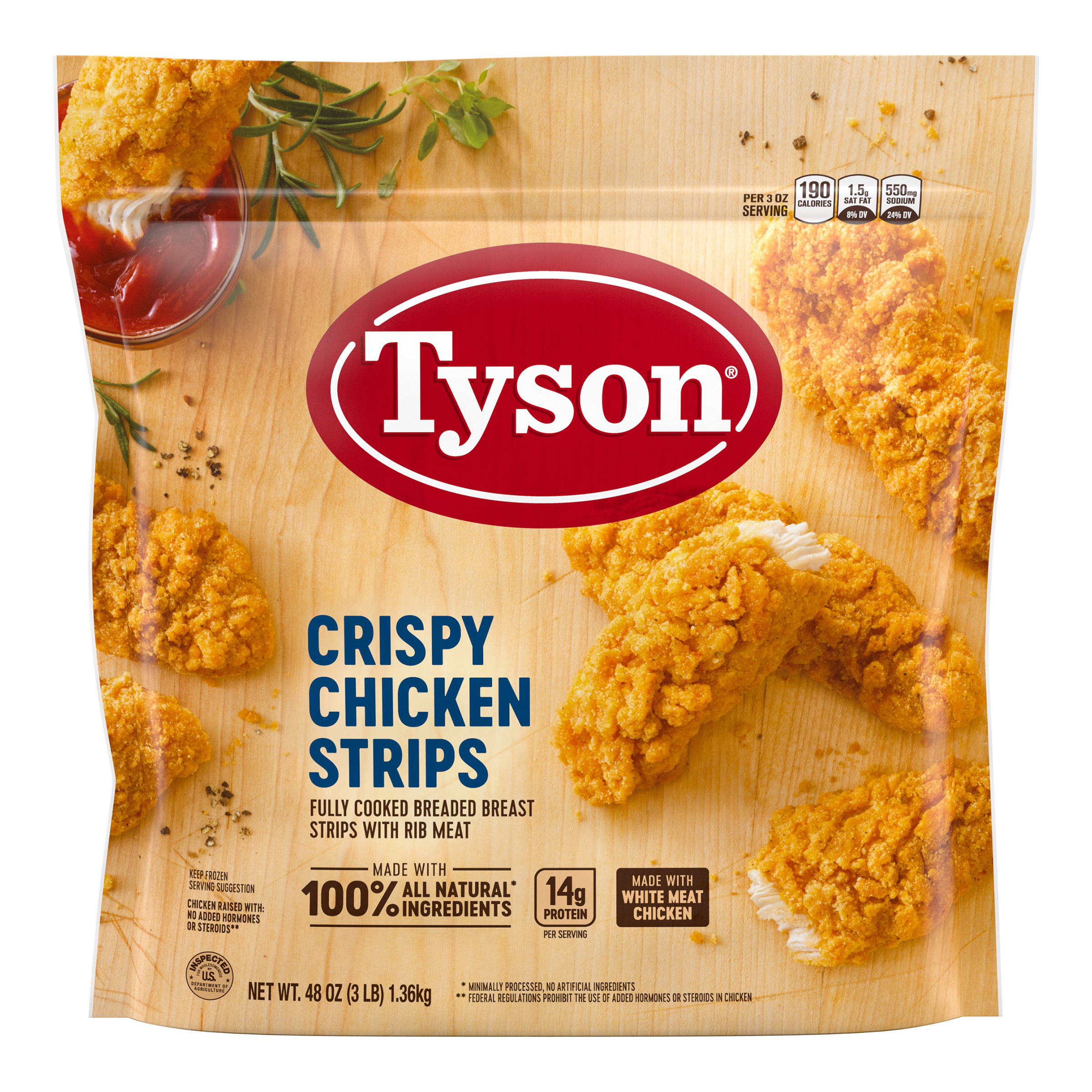 Tyson Crispy Chicken Strips, 48 oz | Costco