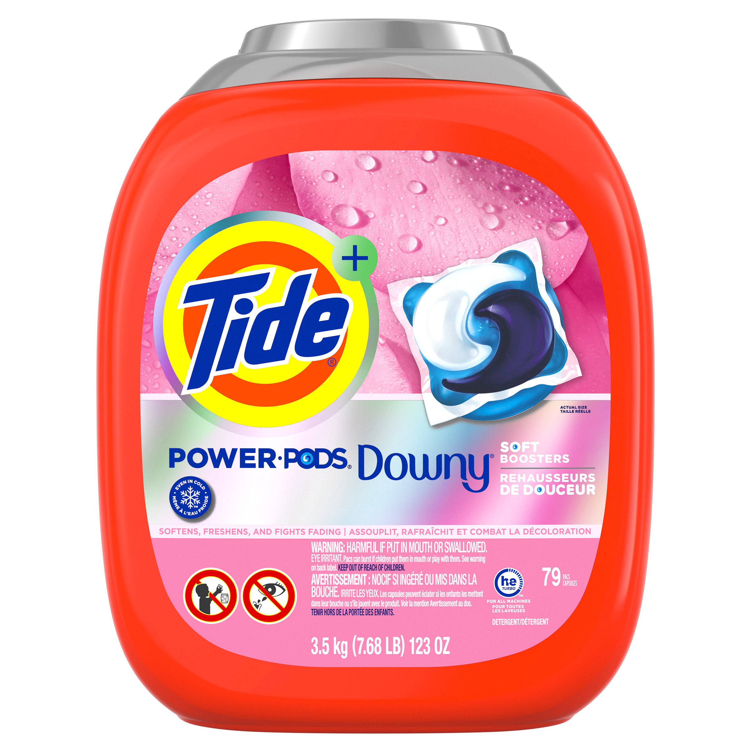 Tide Power PODS with Downy, Liquid Laundry Detergent Pacs, April Fresh ...
