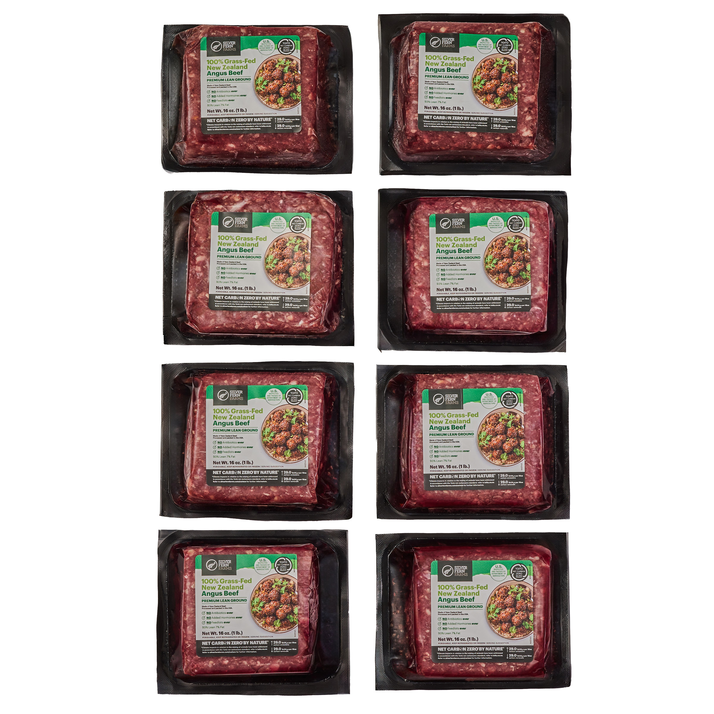 Silver Fern Farms Halal 100% Grass-Fed New Zealand, Net Carbon Zero 93% ...