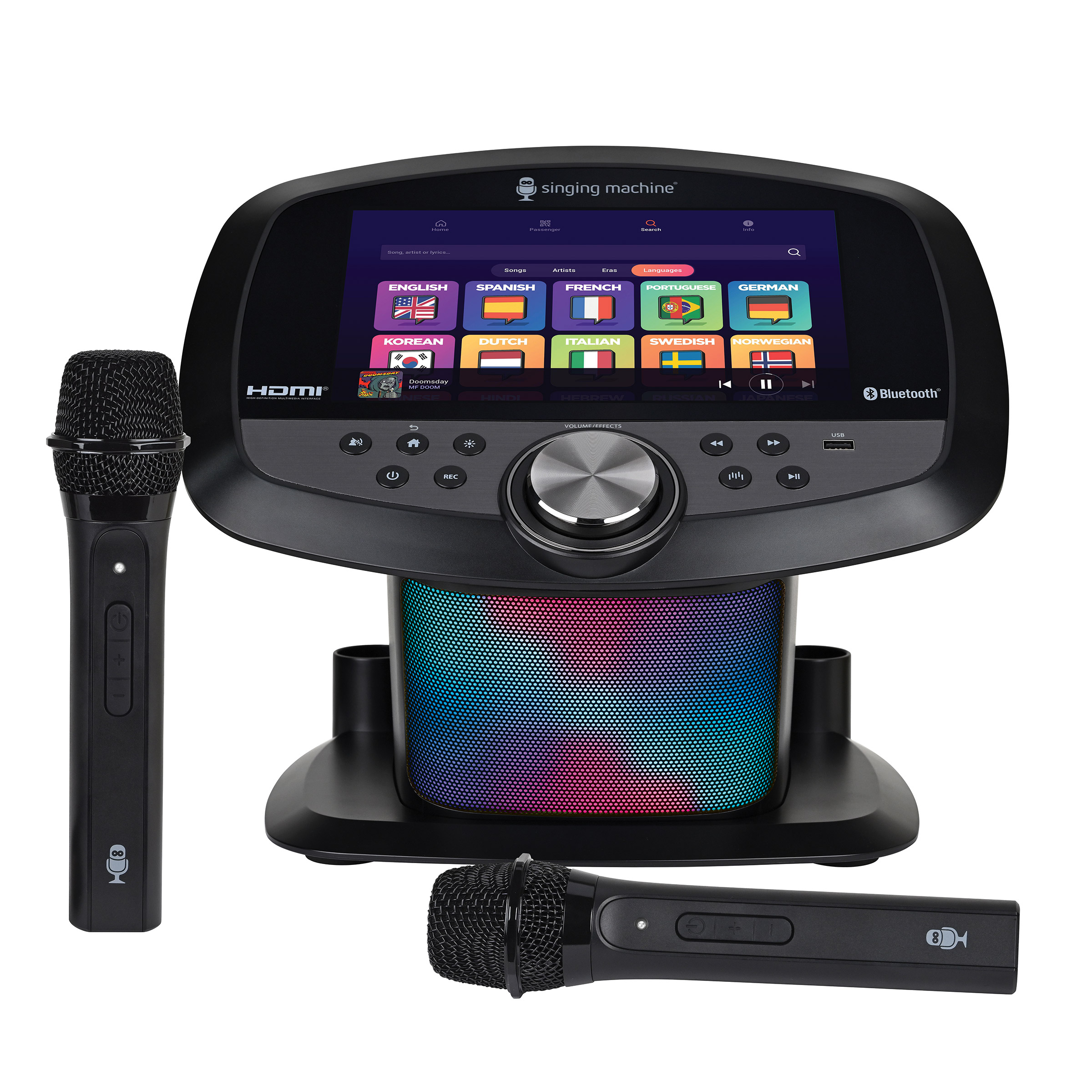 Singing Machine Ultimate Karaoke Party System with Vocal Removal and ...