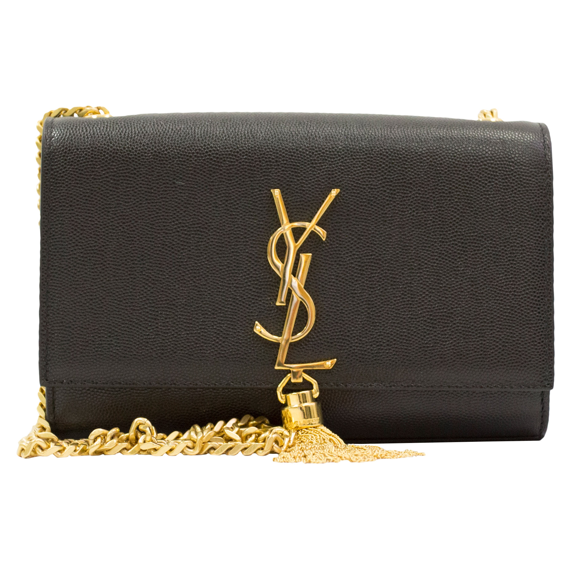 Yves Saint Laurent Medium Kate Tassel Bag, Black | Costco
