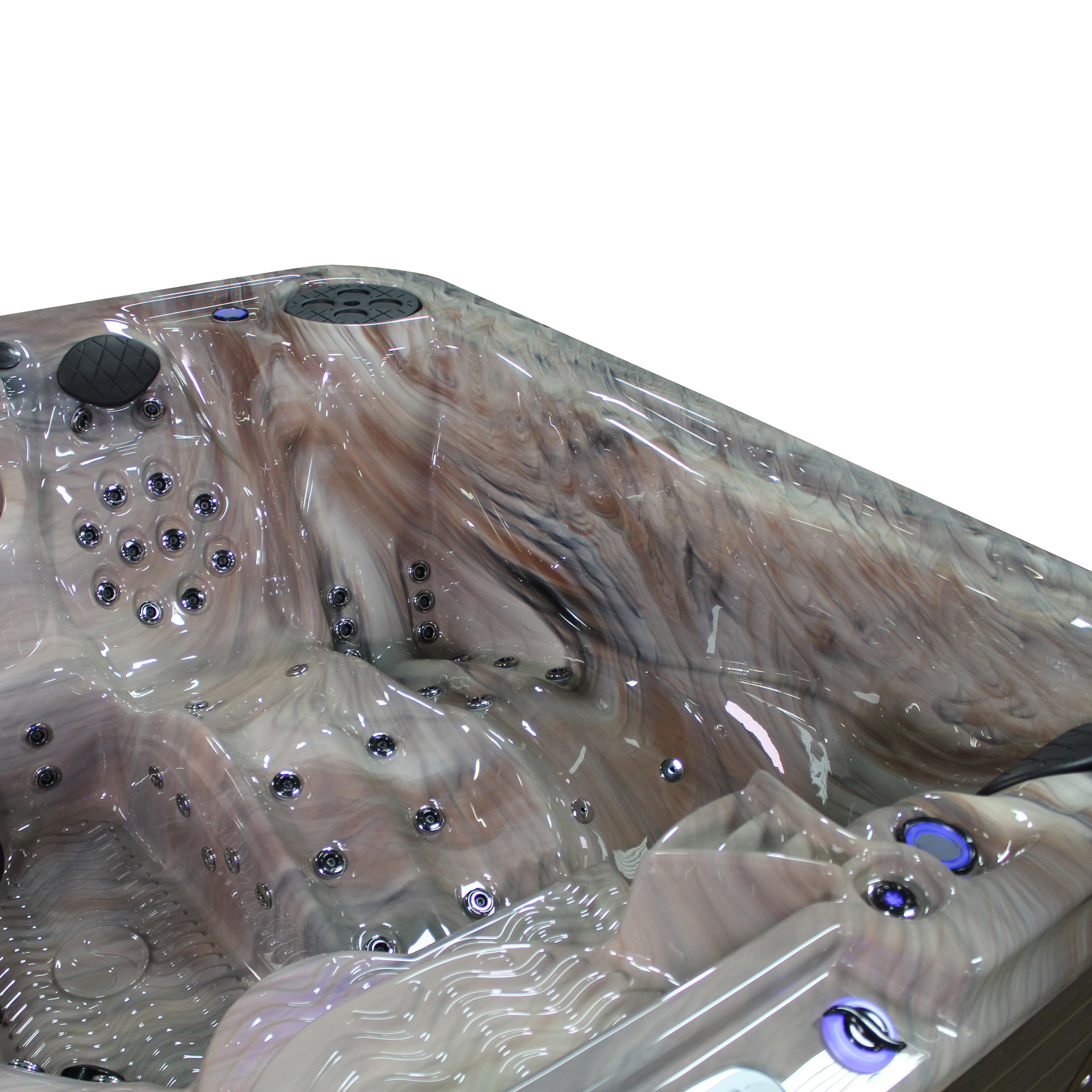 Evolution by Strong Spas Centurion 108-jet, 6-person Double Lounger ...