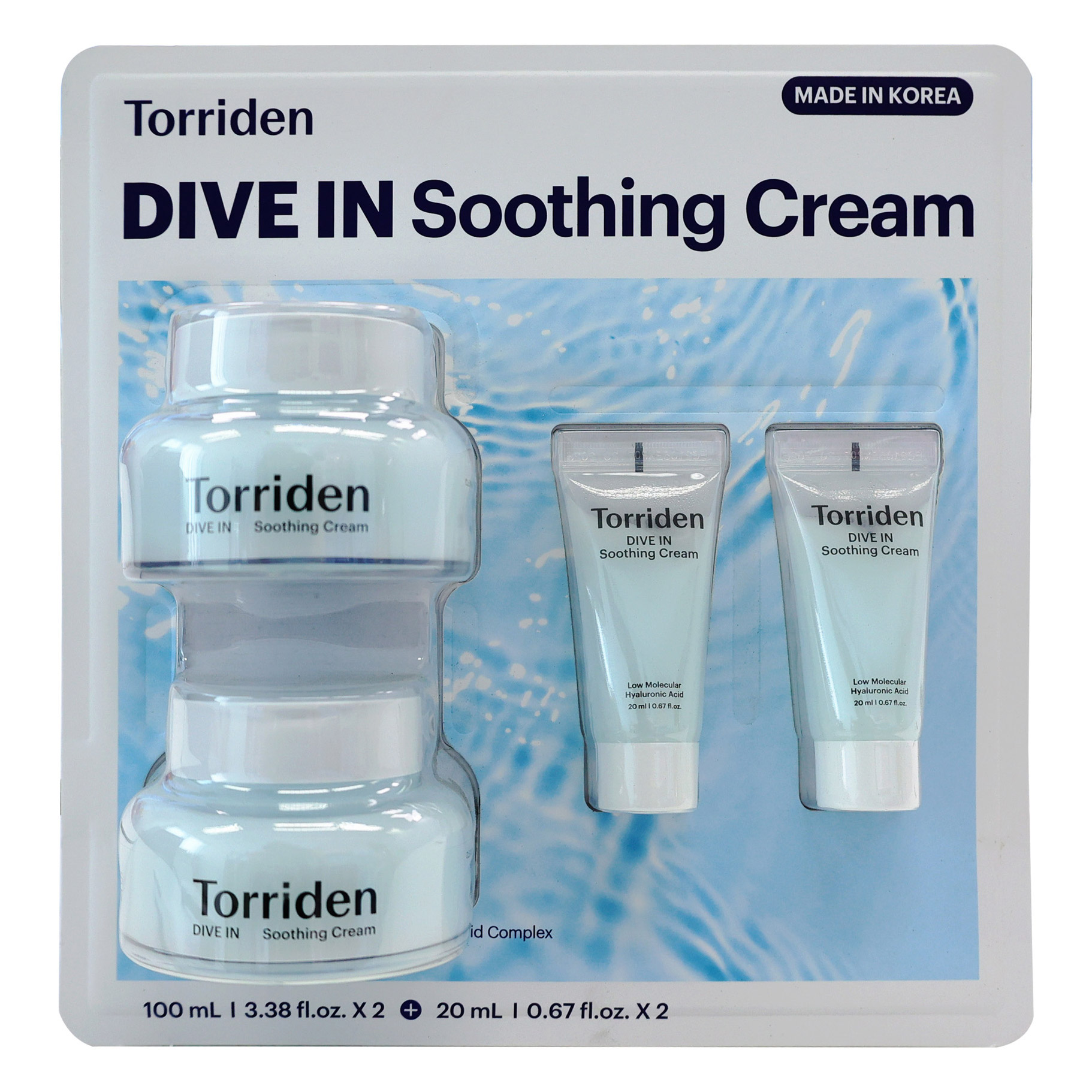 Torriden DIVE IN Soothing Cream Set, 4-piece | Costco