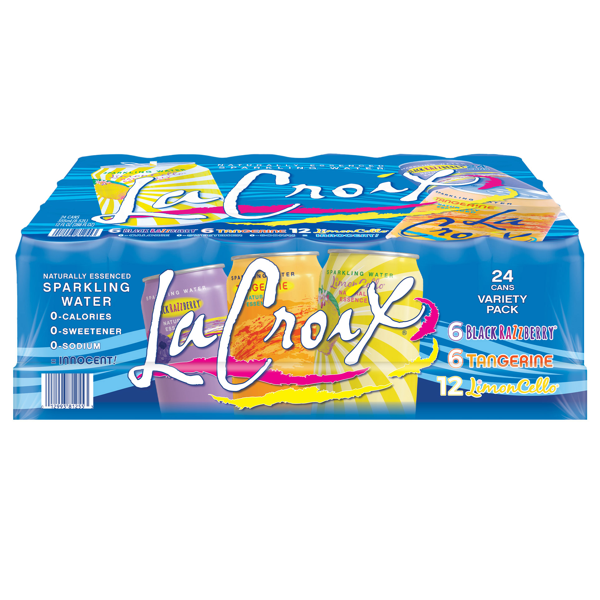 La Croix Sparkling Water, Tangerine, Limoncello and Black Razz Berry ...