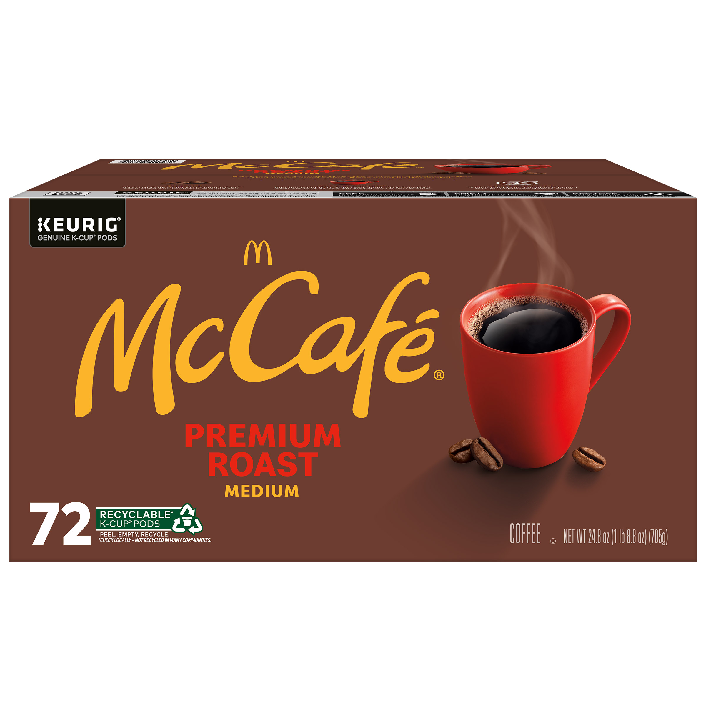 McCafe Premium Roast Coffee K-Cup Pod, 72-count | Costco