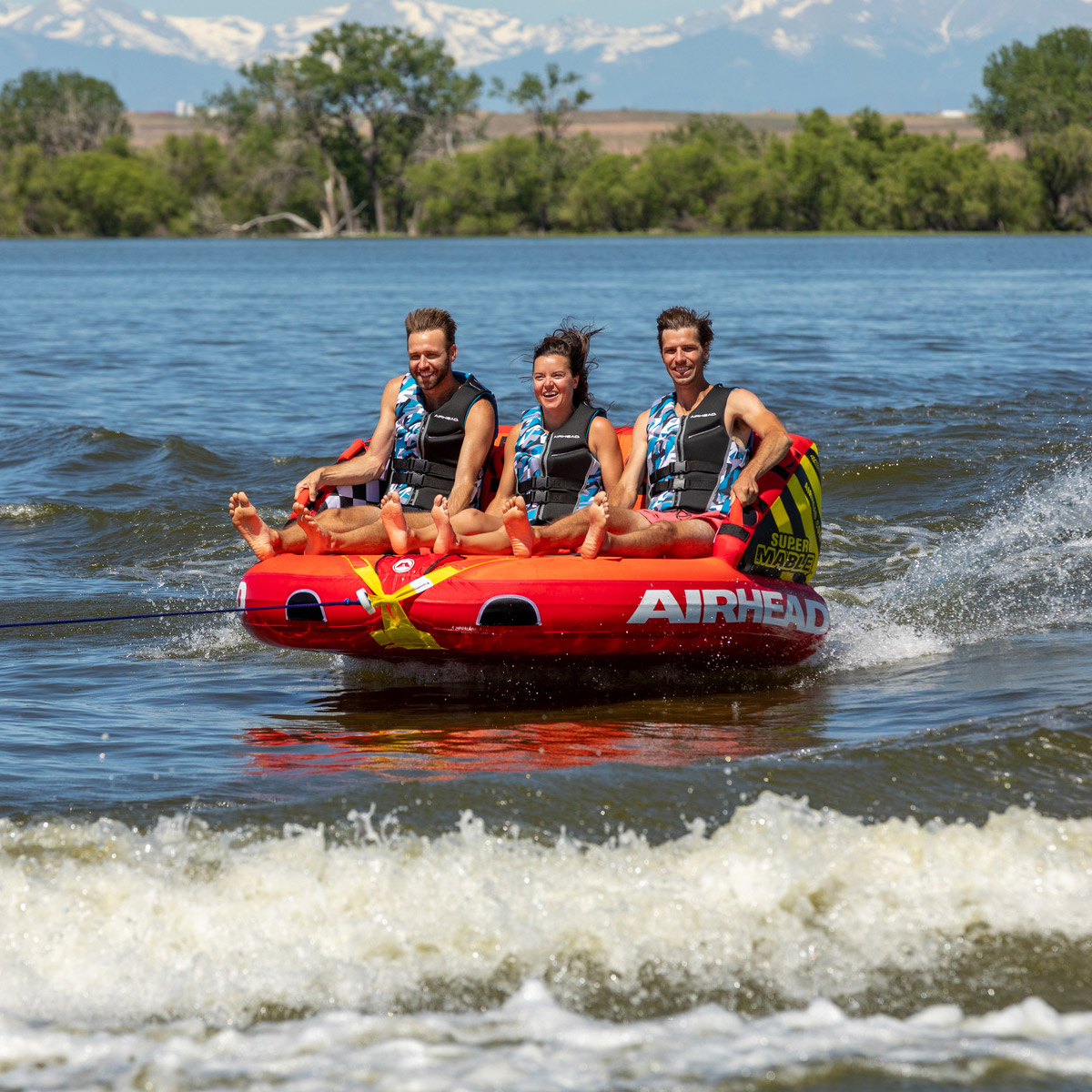 Airhead Super Mable 1-3 Person Towable with Tow Rope | Costco