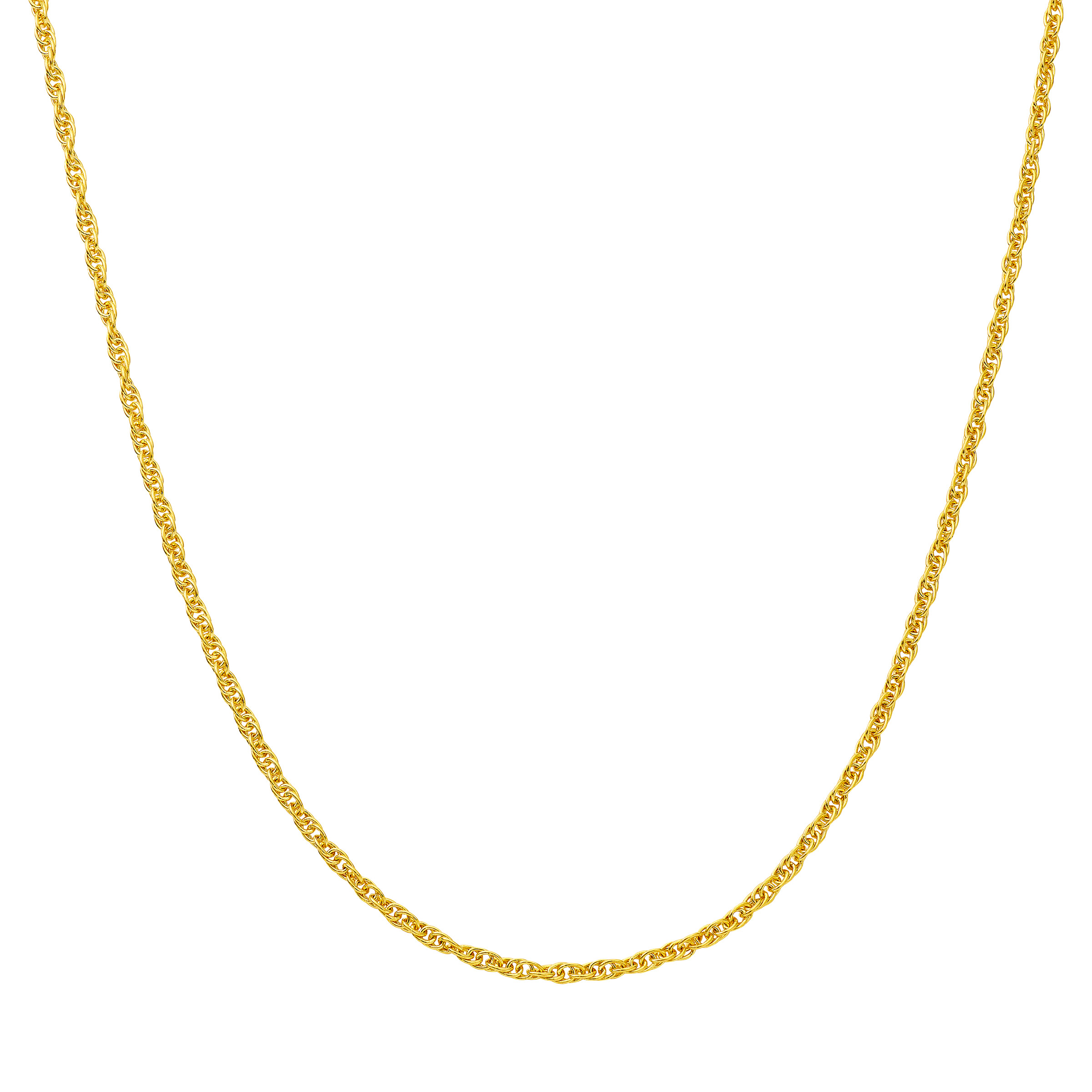 24kt Yellow Gold Rope Chain | Costco