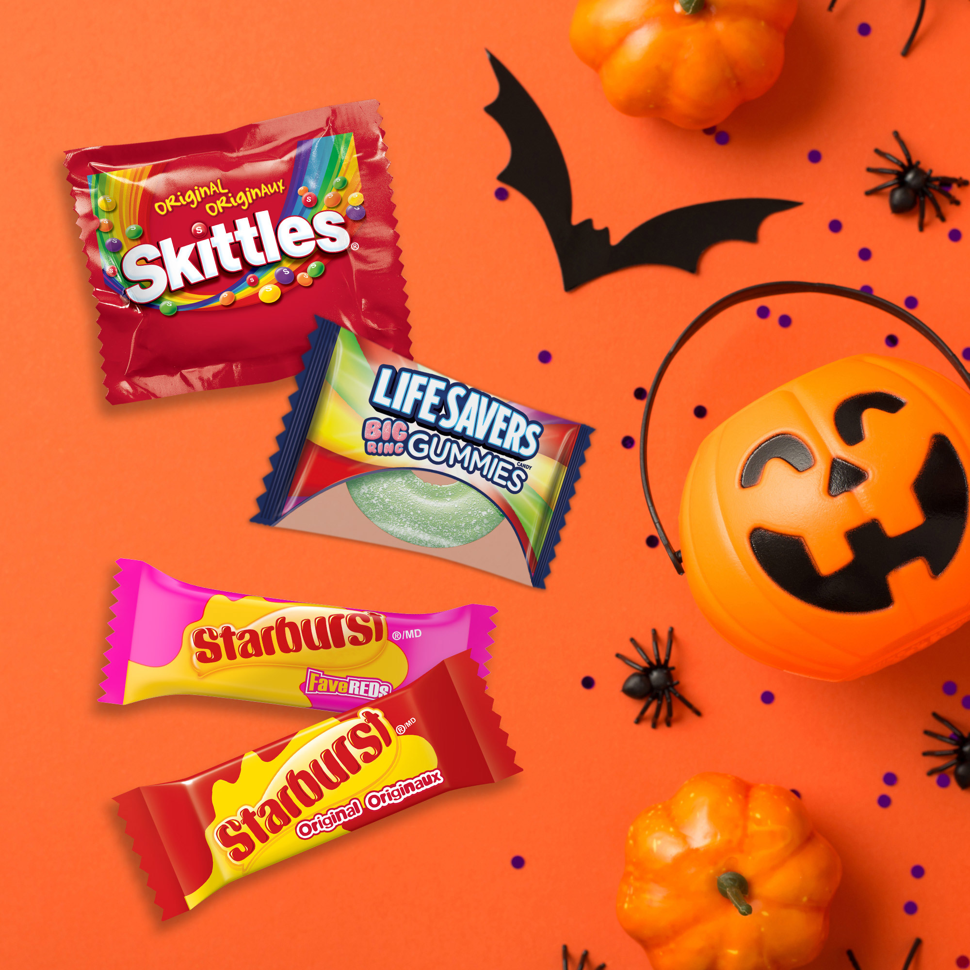 Skittles, Starburst and LifeSavers - Assorted Candy, 1.71 kg | Costco