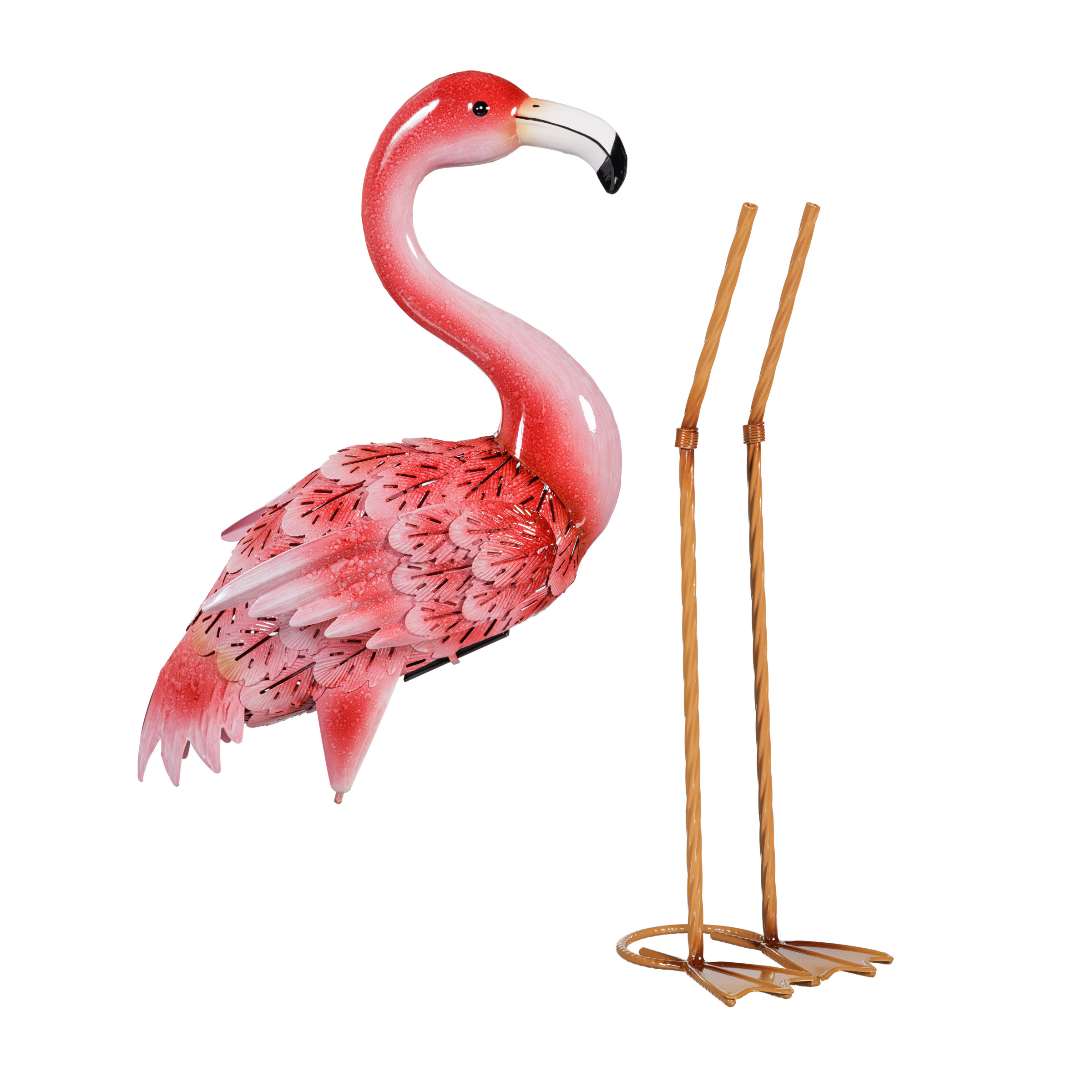 Solar LED Flamingo Pair, Set of 2 | Costco