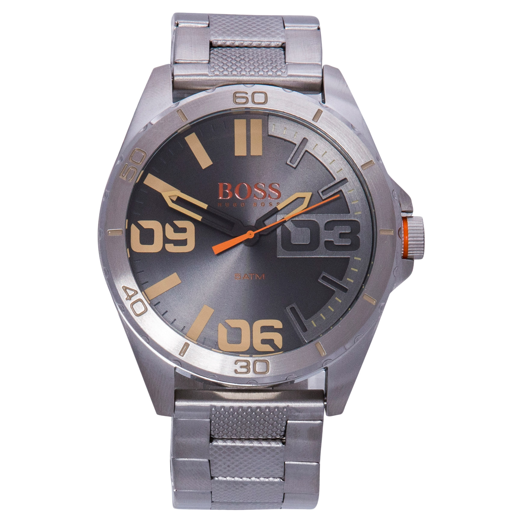 Hugo Boss Orange Berlin Grey Dial Men’s Watch | Costco