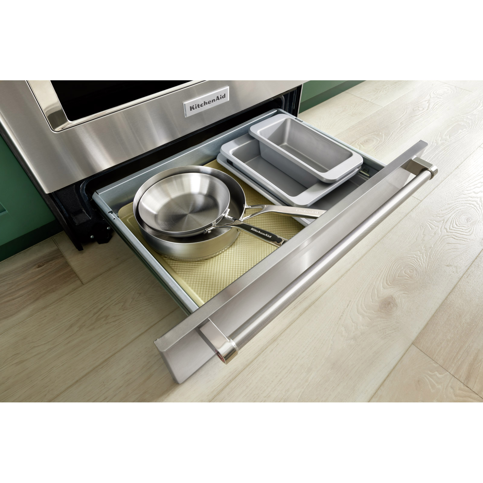 KitchenAid - Cuisinière à 4 éléments à induction en acier inoxydable de ...