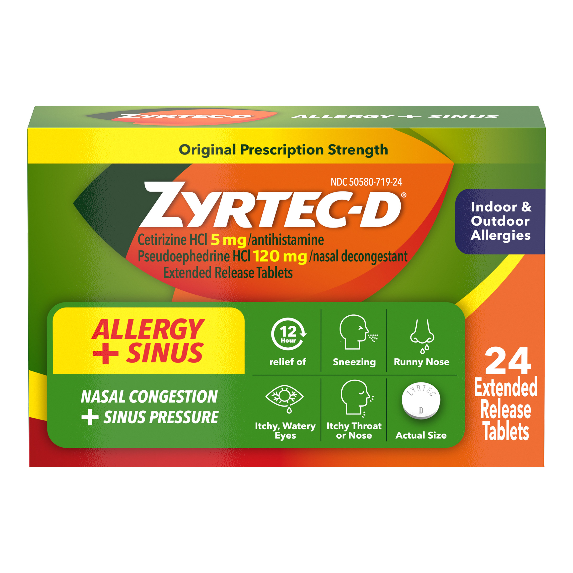Zyrtec Allergy & Sinus | Costco