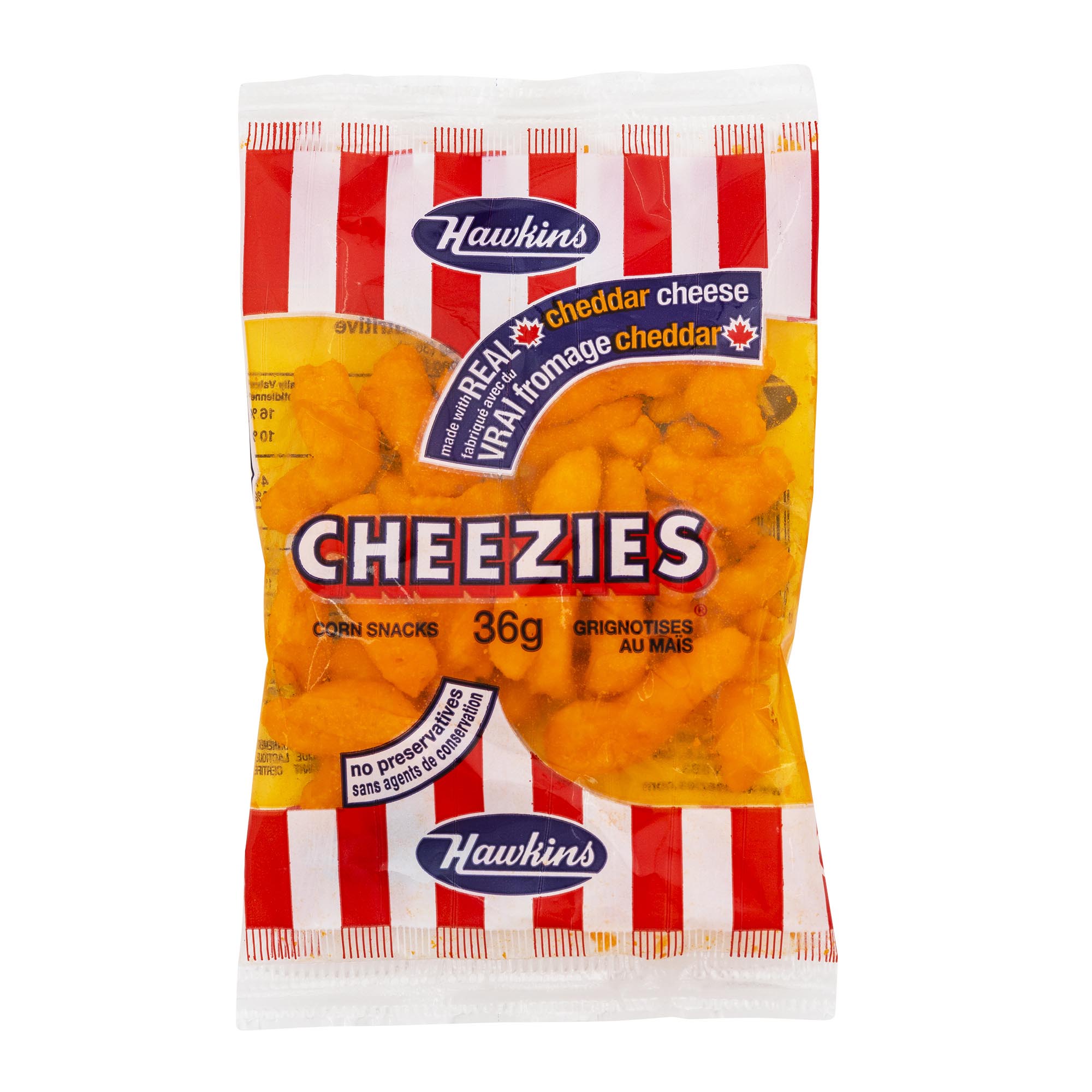 Hawkins Cheezies Corn Snacks, 36 × 36 g | Costco