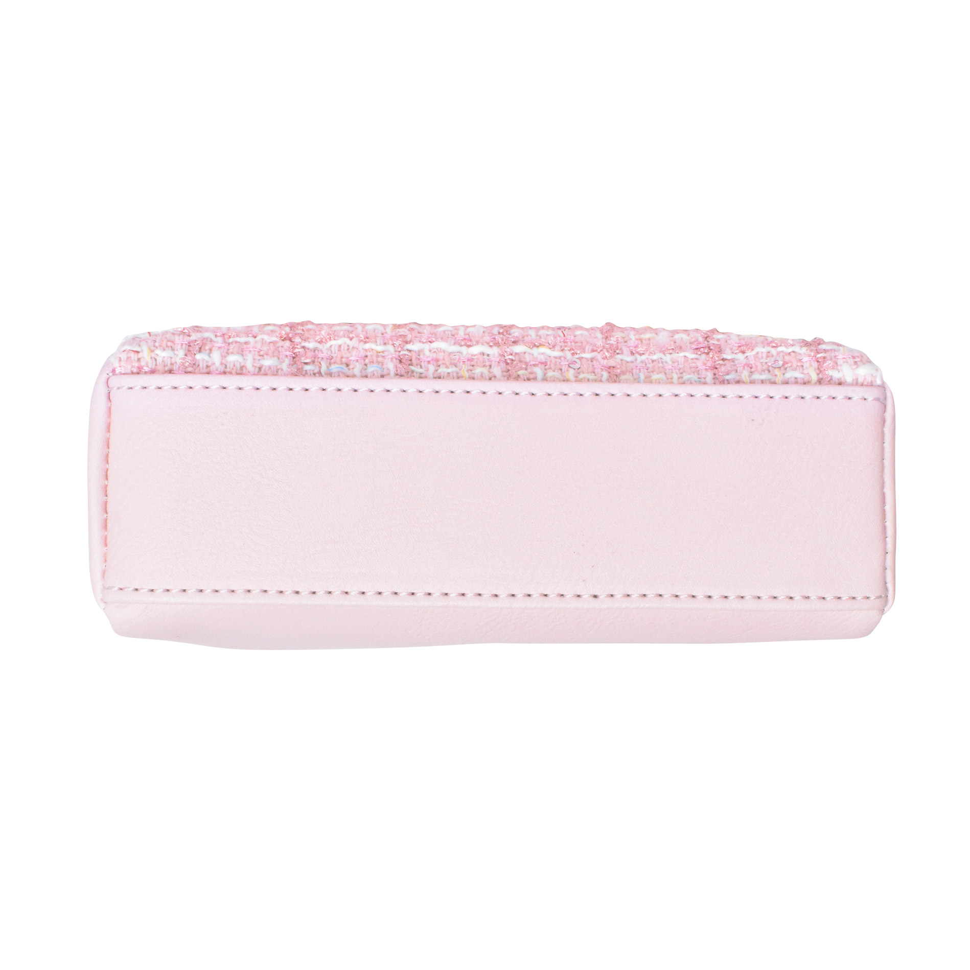 OMG Accessories Tweed Butterfly Applique Mini Flap Bag | Costco
