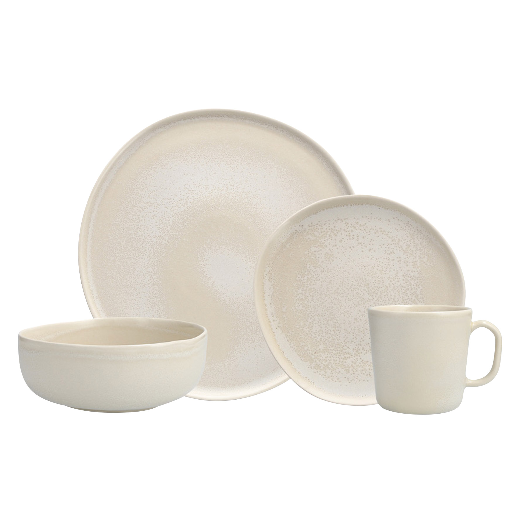 Fortessa Cloud Terre Collection No. 3 16-piece Dinnerware Set | Costco