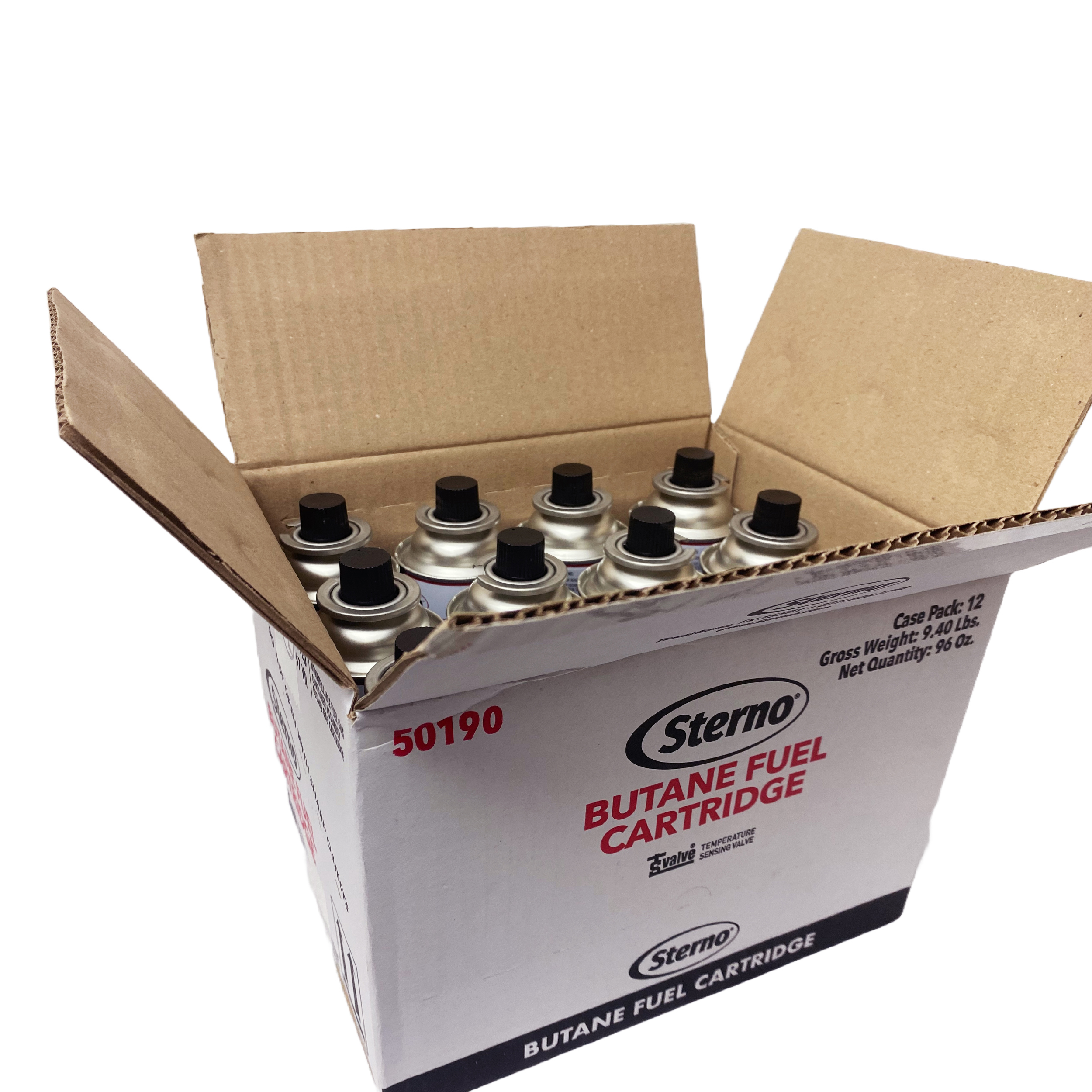 Sterno Butane Fuel Cartridge, 8 oz, 12 ct | Costco