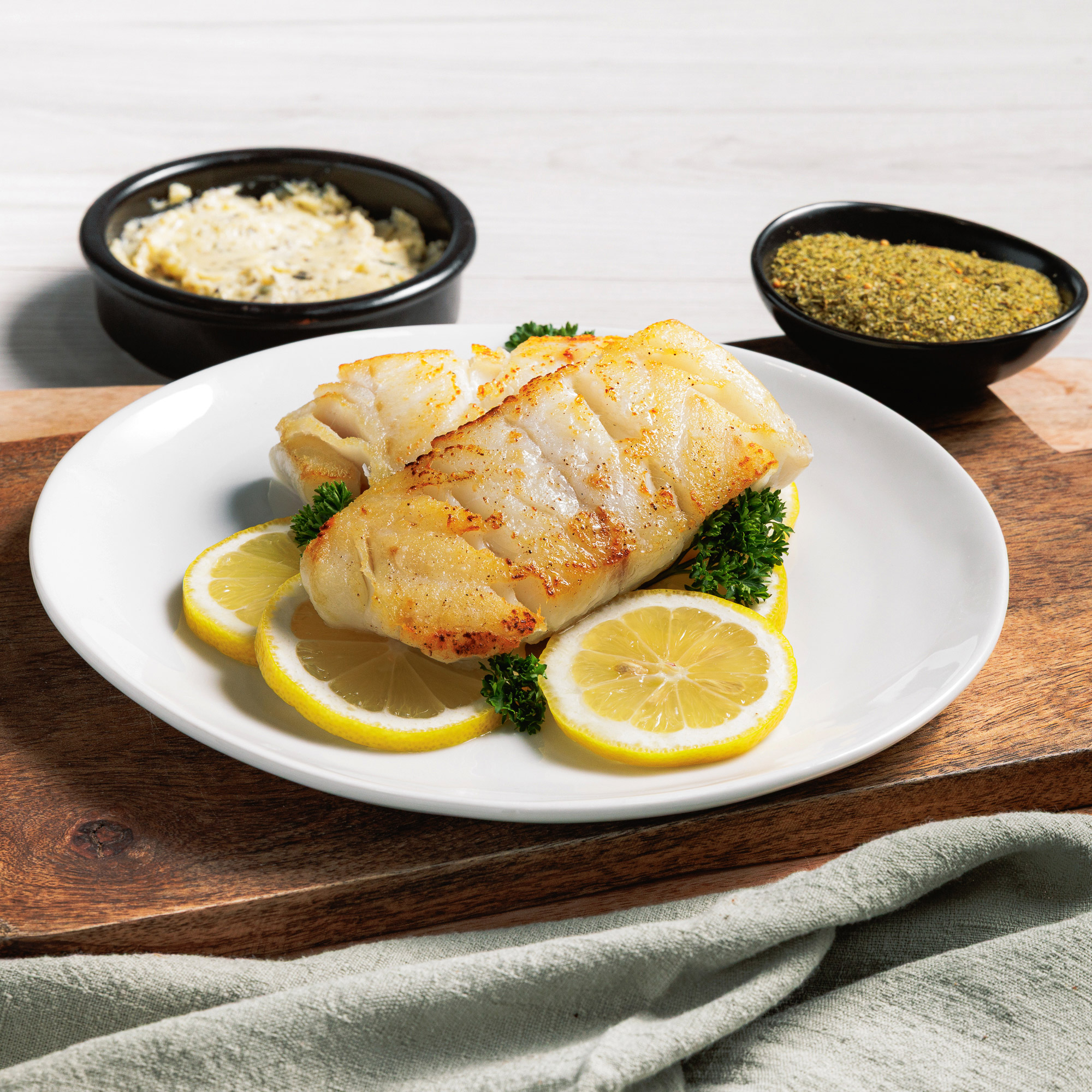 Rastelli's Wild-caught Icelandic Cod Fillets with Lemon Garlic Butter ...
