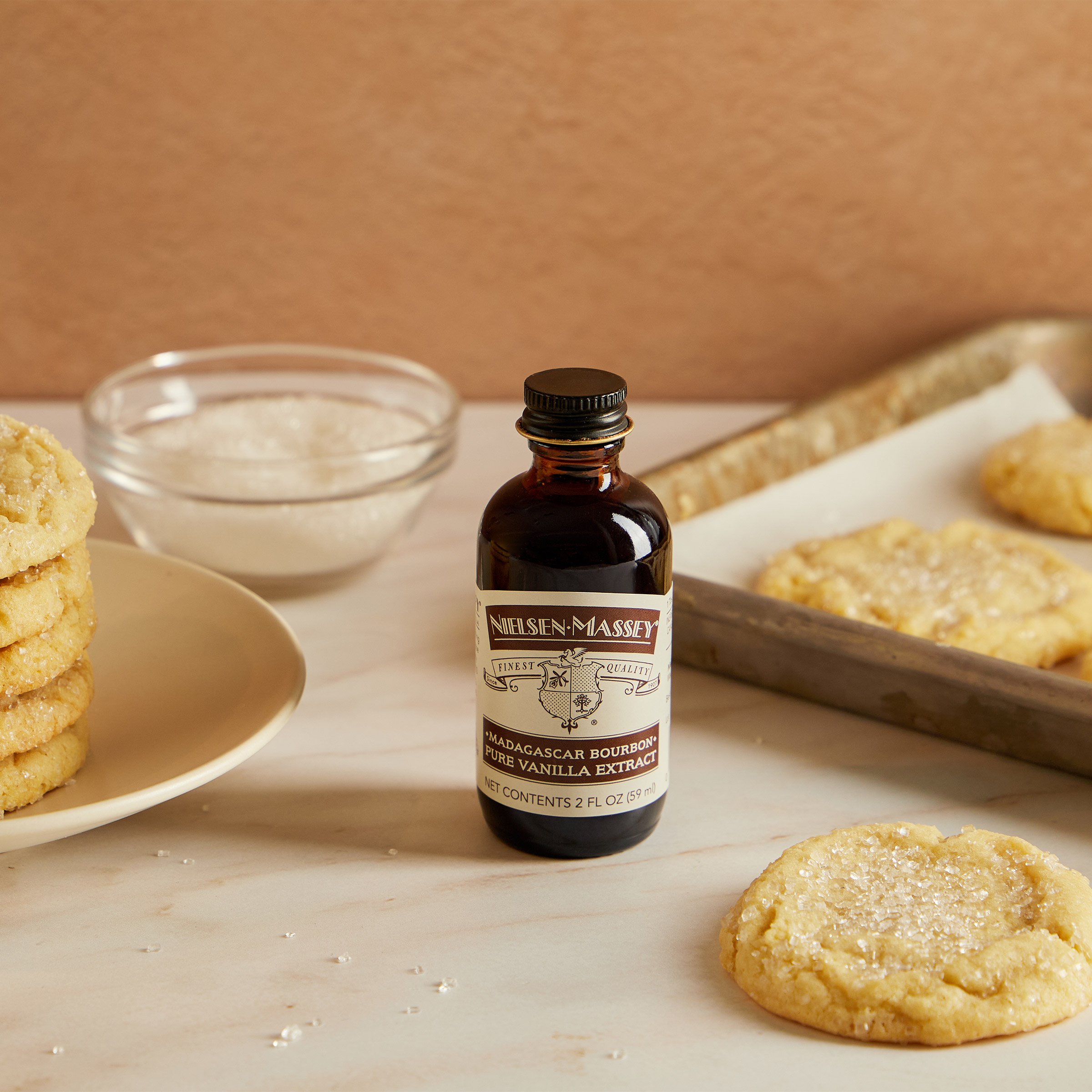 Nielsen-Massey Vanilla Extract, Around the World Gift Pack, 4-pack, 8 ...