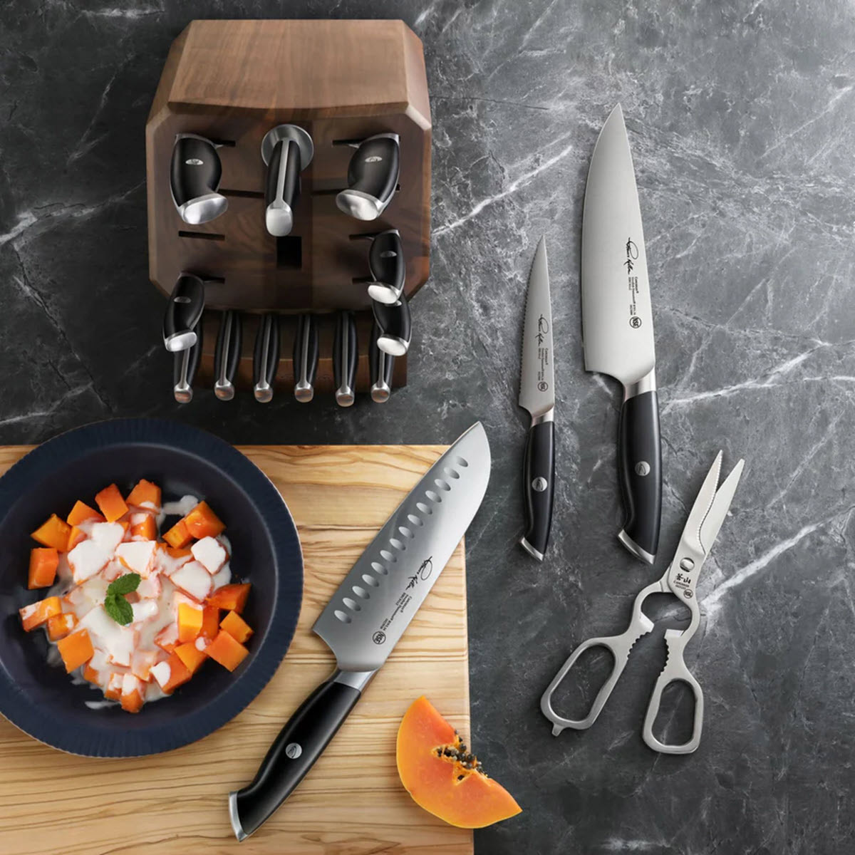 Cangshan Thomas Keller Collection 17-piece Knife Block Set - Costco ...