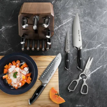 Cangshan Thomas Keller Collection 17-piece Knife Block Set - Costco Next