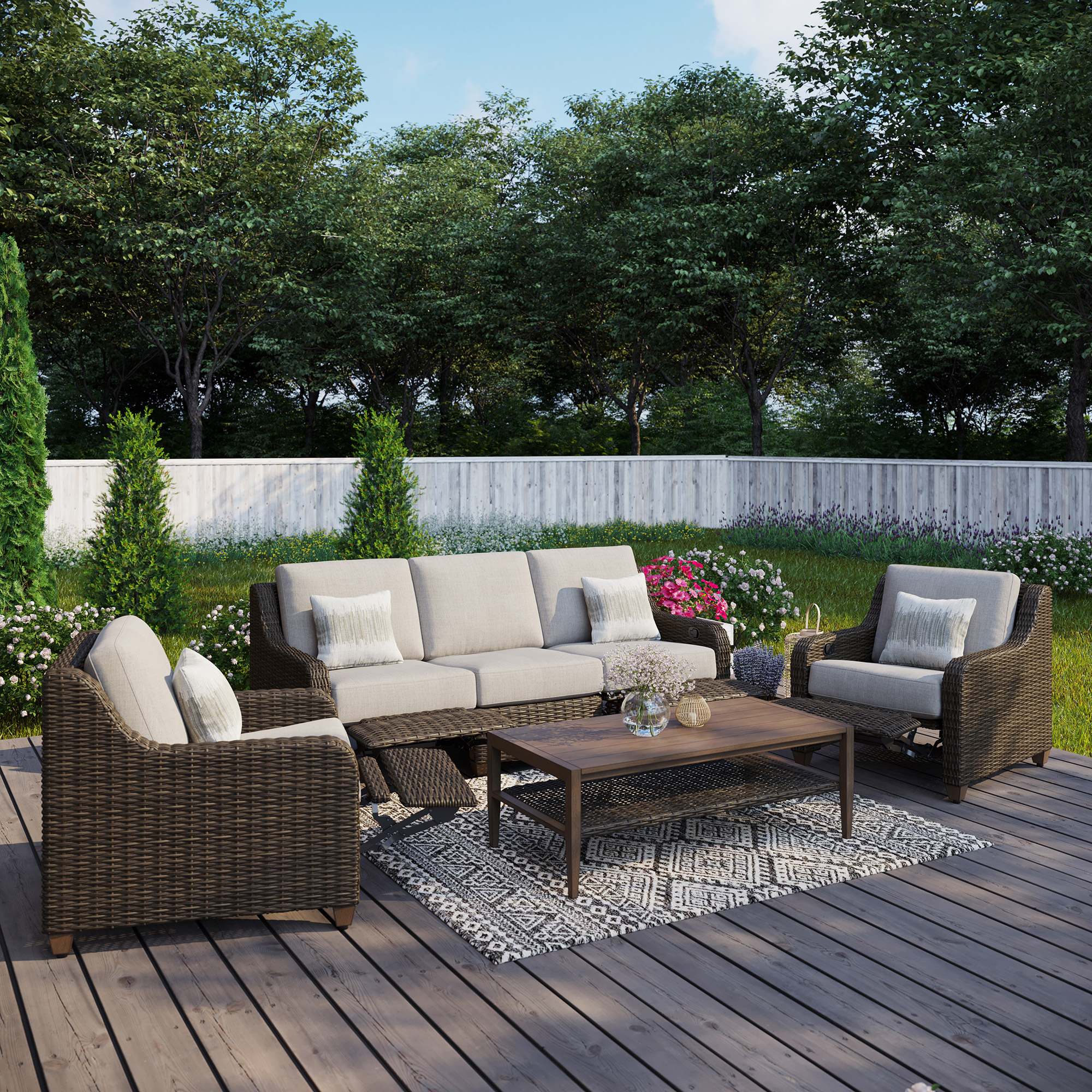 Reclining Patio & Outdoor Furniture | Costco