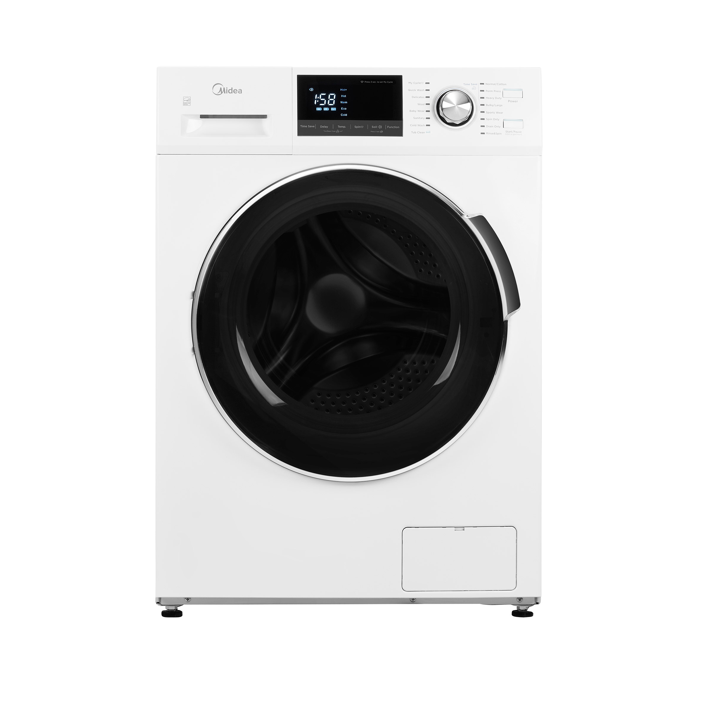 Midea 24 in. 3.1 cu. ft. Front Load Washing Machine | Costco
