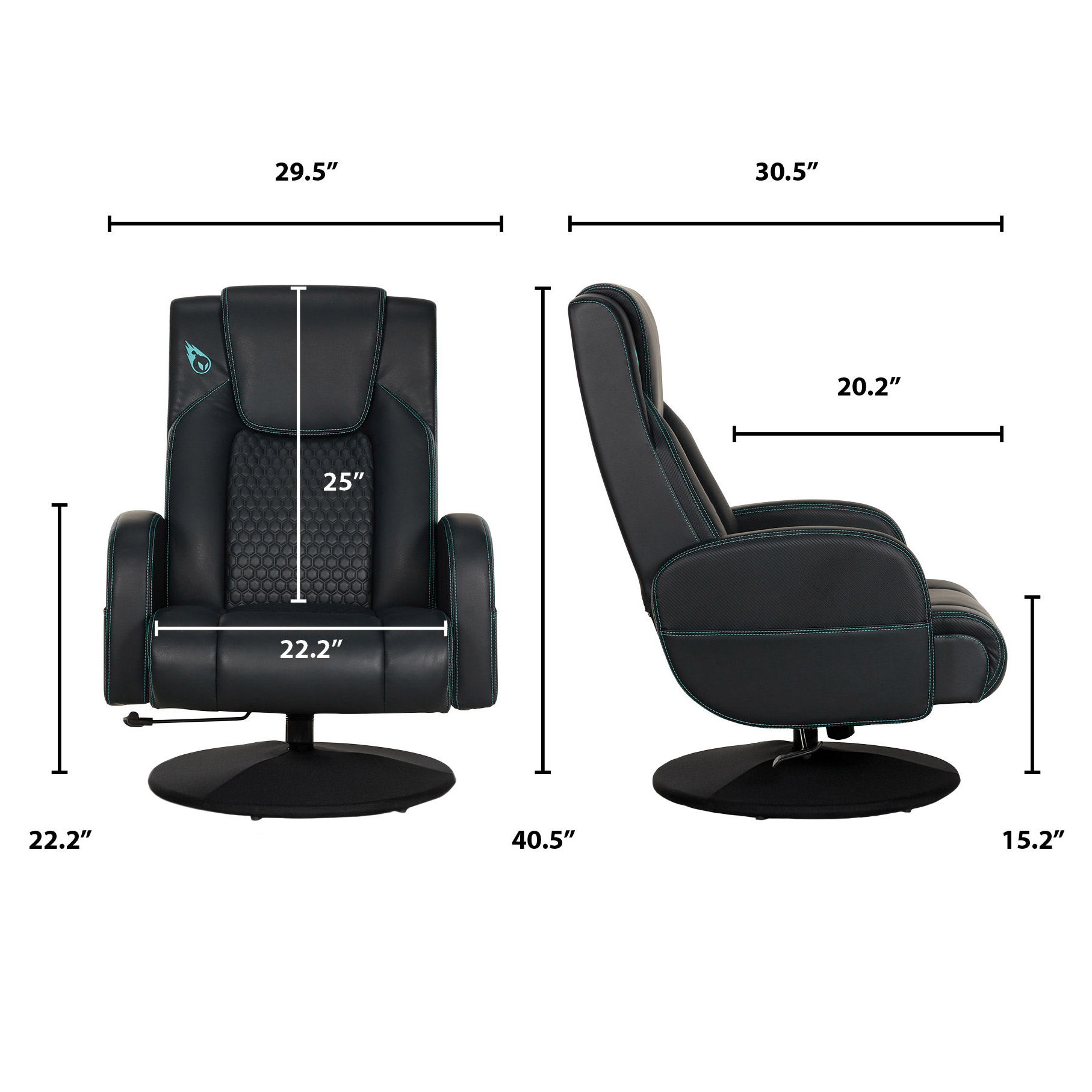 DPS Centurion Pedestal Swivel Gaming Chair | Costco