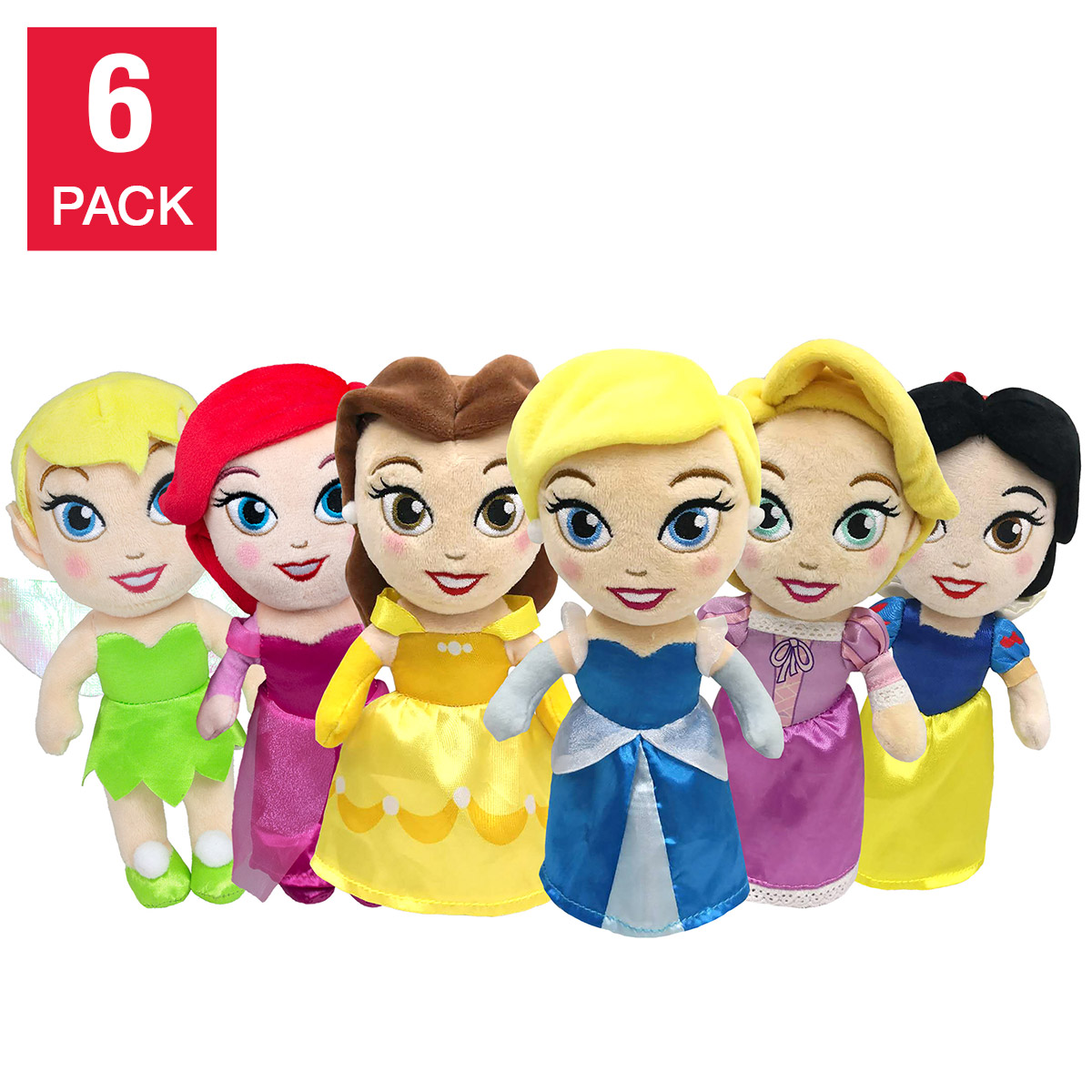 9" Super Fan Disney Princess Plush Pack | Costco