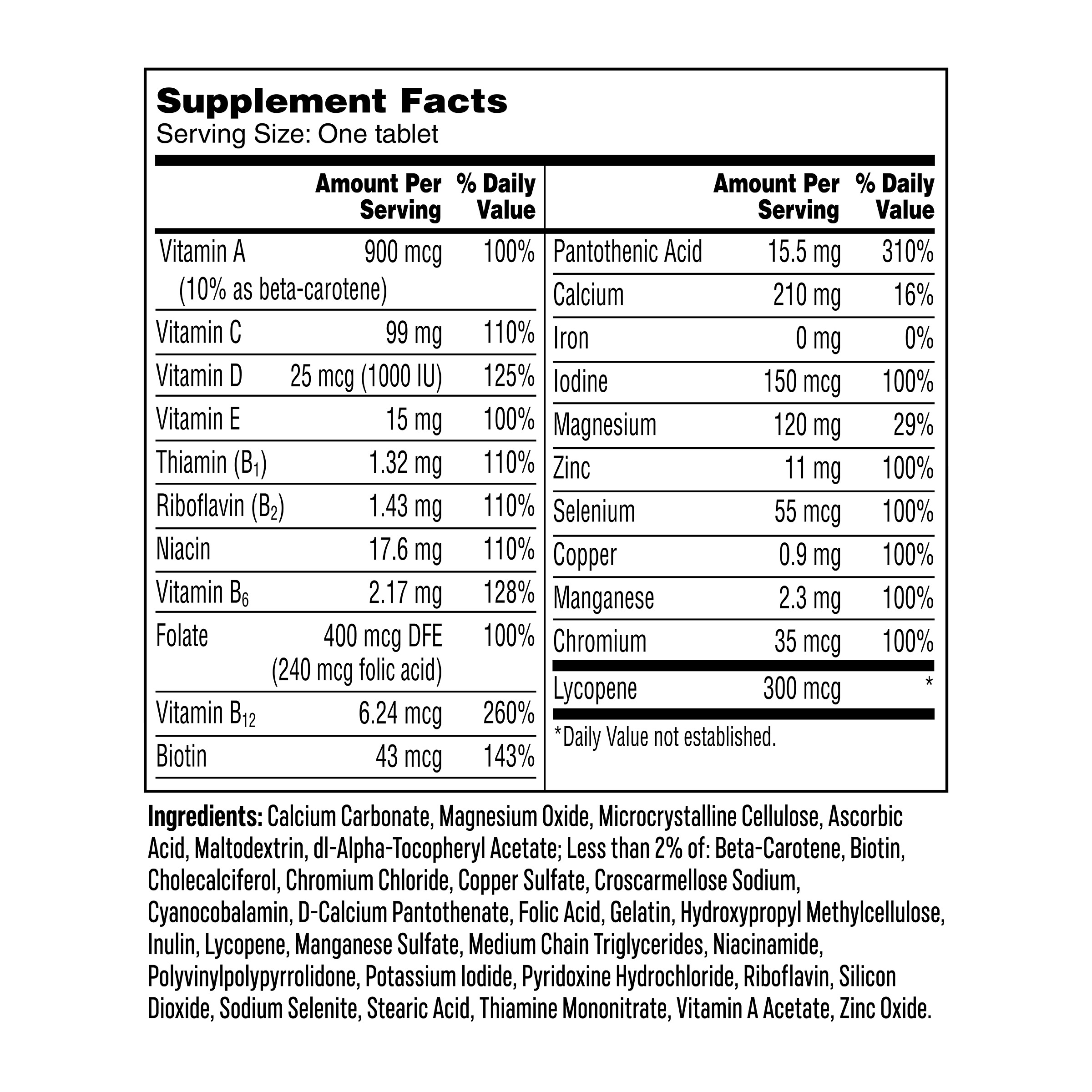 One A Day Men's Multivitamin, 300 Tablets | Costco