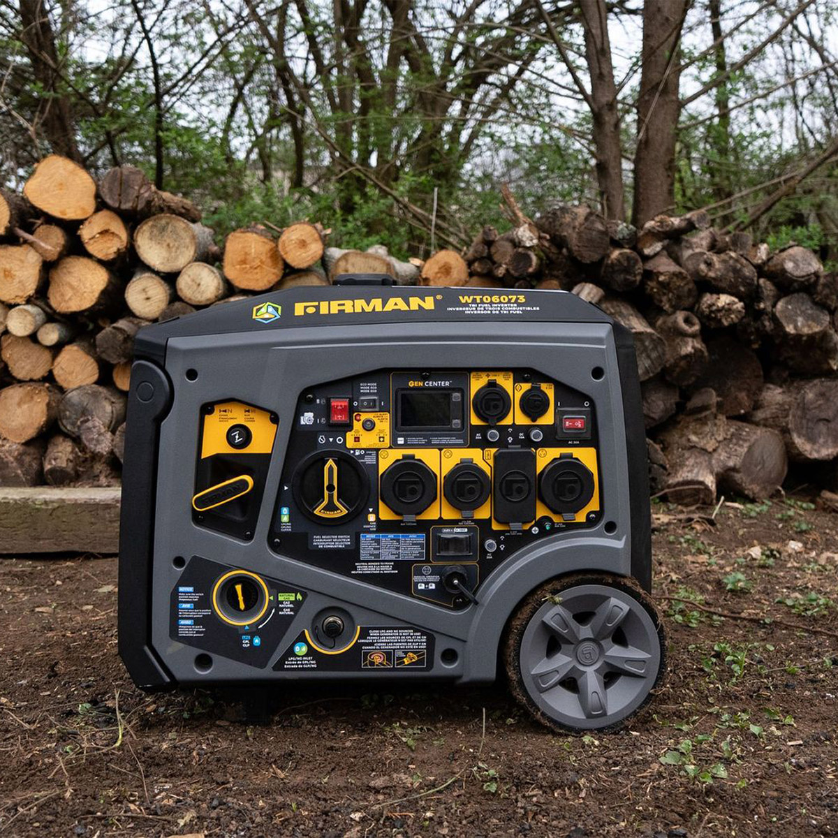 Firman Tri Fuel Inverter Portable Generator 7500W Starting / 6000W ...
