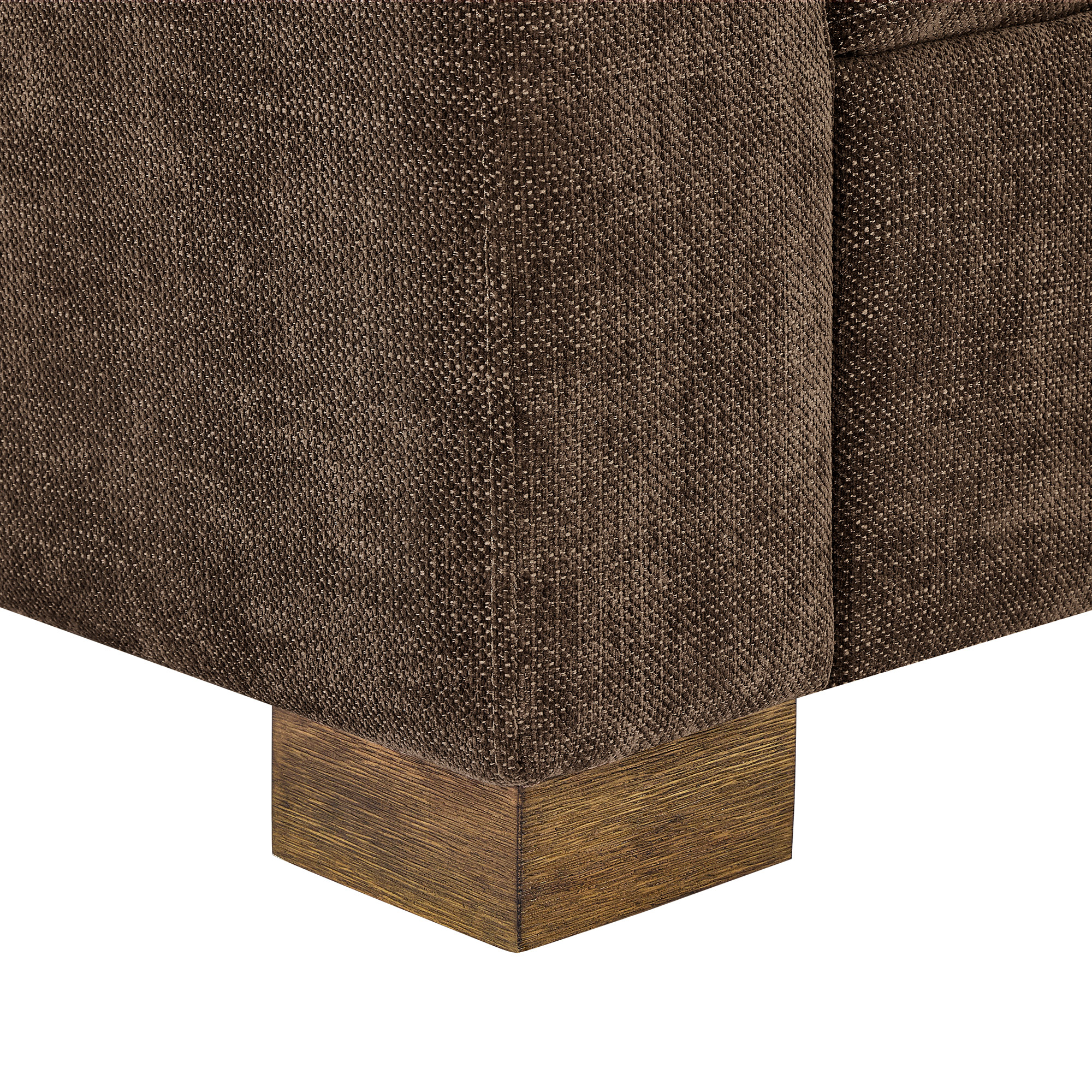 Thomasville Ellsford 2-piece Fabric Sectional, Brown | Costco