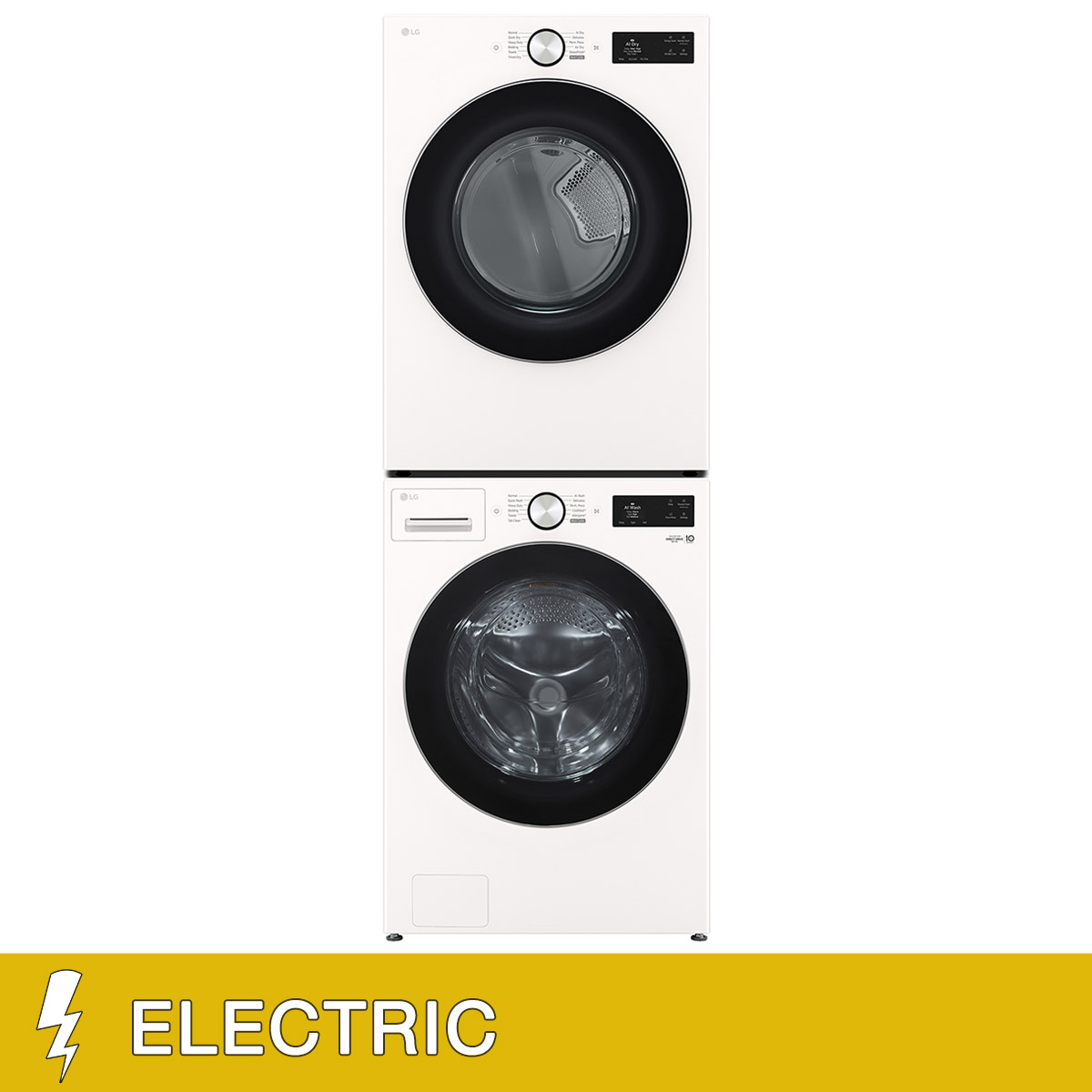 LG 5.0 cu. ft. Mega Capacity Smart Front Load Washer with TurboWash and ...