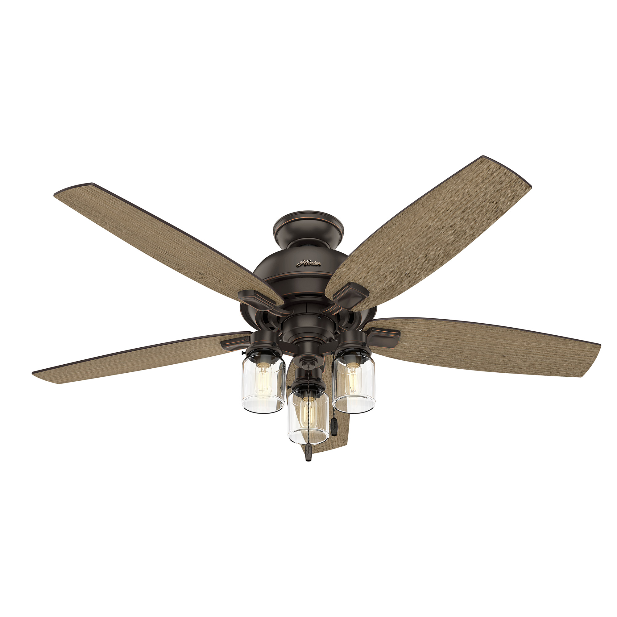 Aubrundale LED 52 in. (132.08 cm) Ceiling Fan | Costco