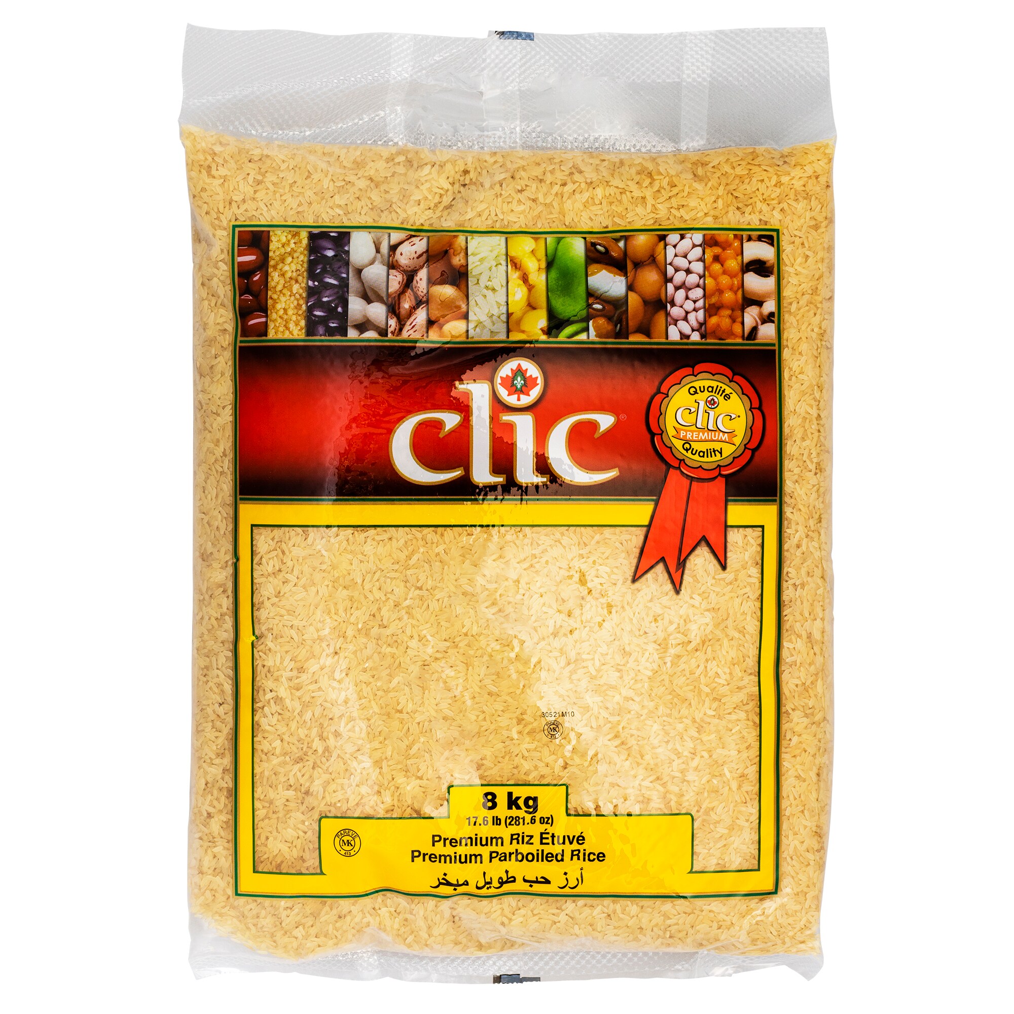 Clic Premium Parboiled Rice, 8 kg | Costco