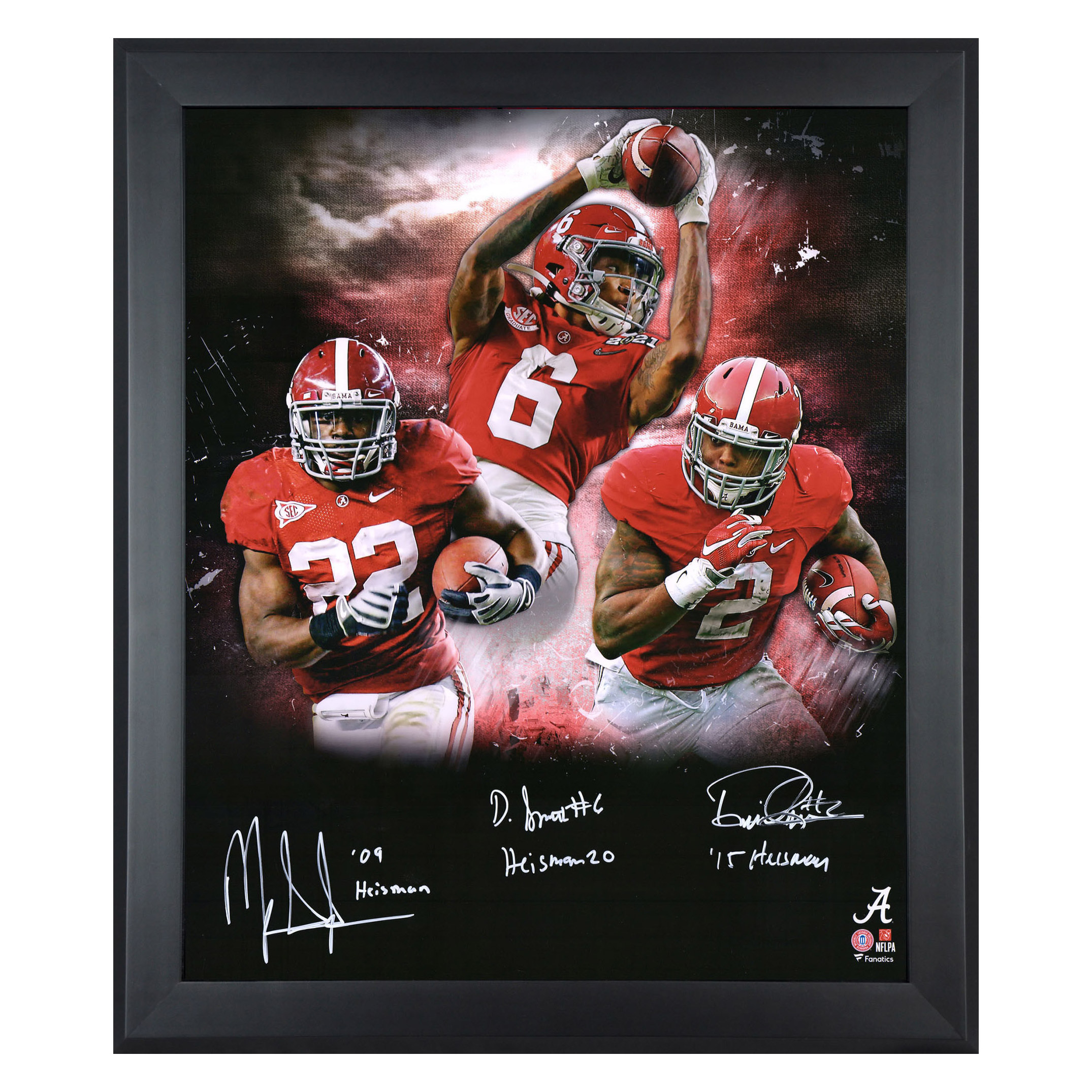 Mark Ingram II, Devonta Smith & Derrick Henry Alabama Multi-signed ...