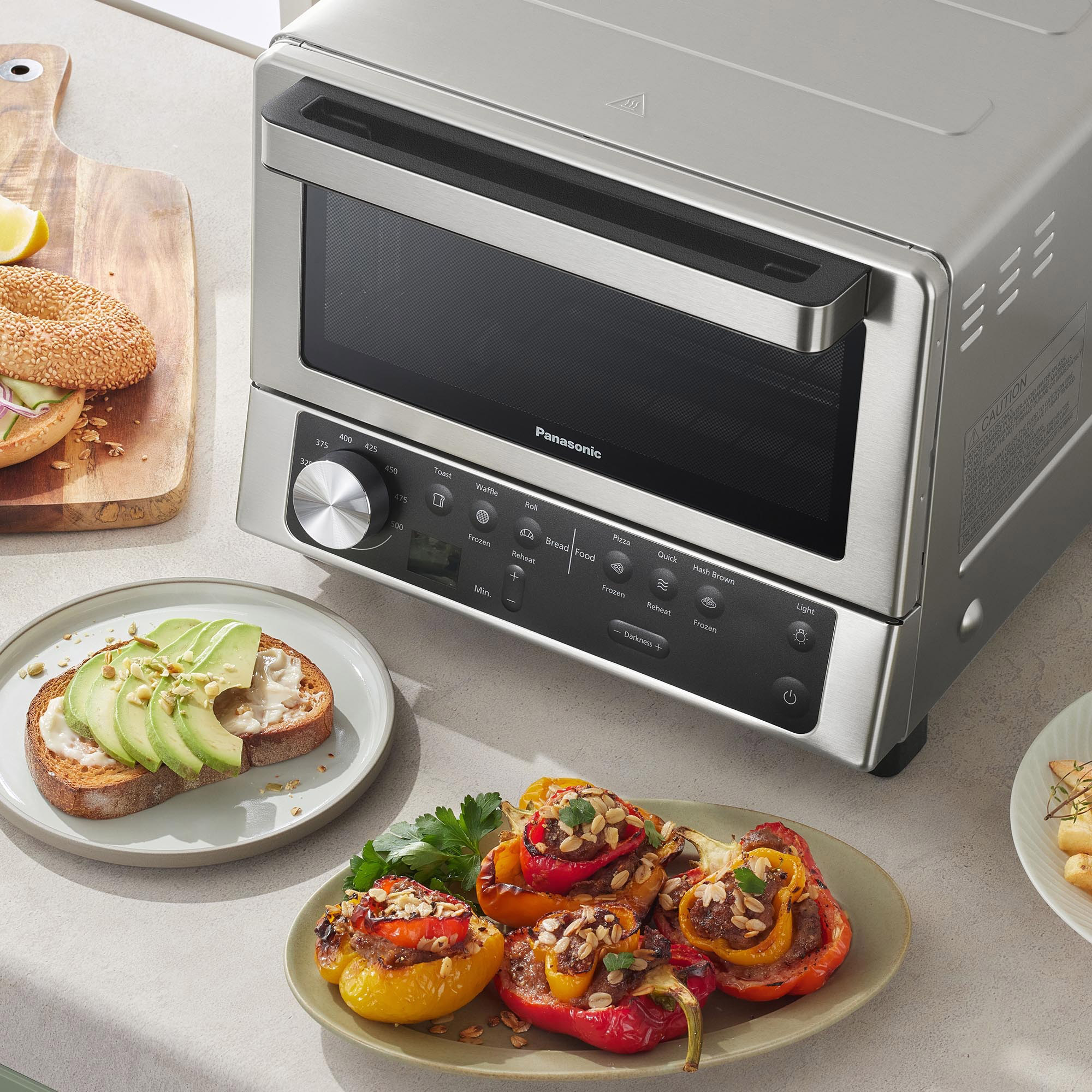 Panasonic FlashXpress Countertop Toaster Oven with Double Infrared ...