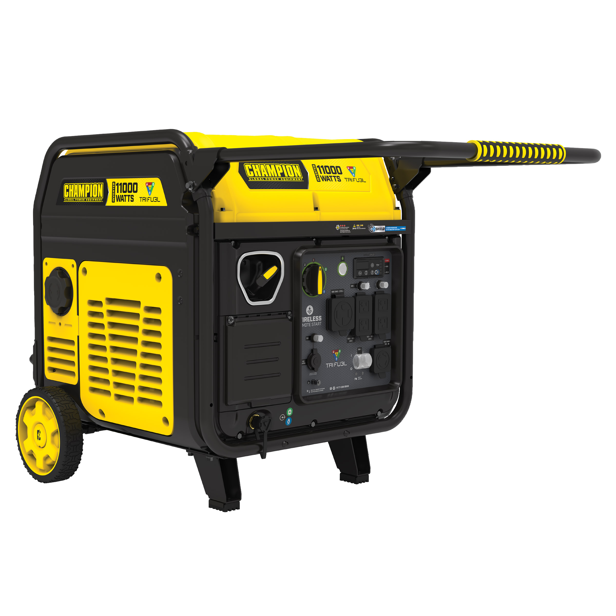 Champion 11000W Remote Start Tri-Fuel Portable Inverter Generator | Costco