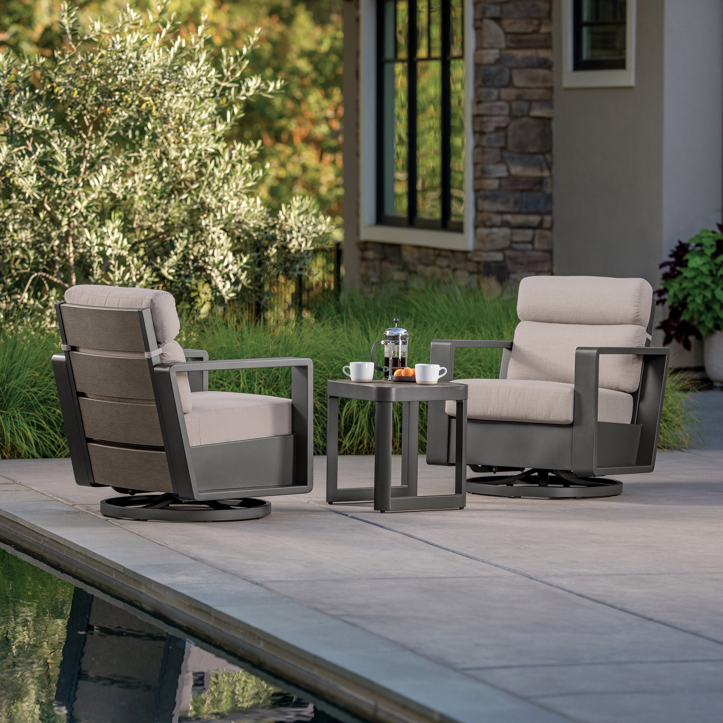SunVilla Alden 3-piece Outdoor Patio Seating Set | Costco