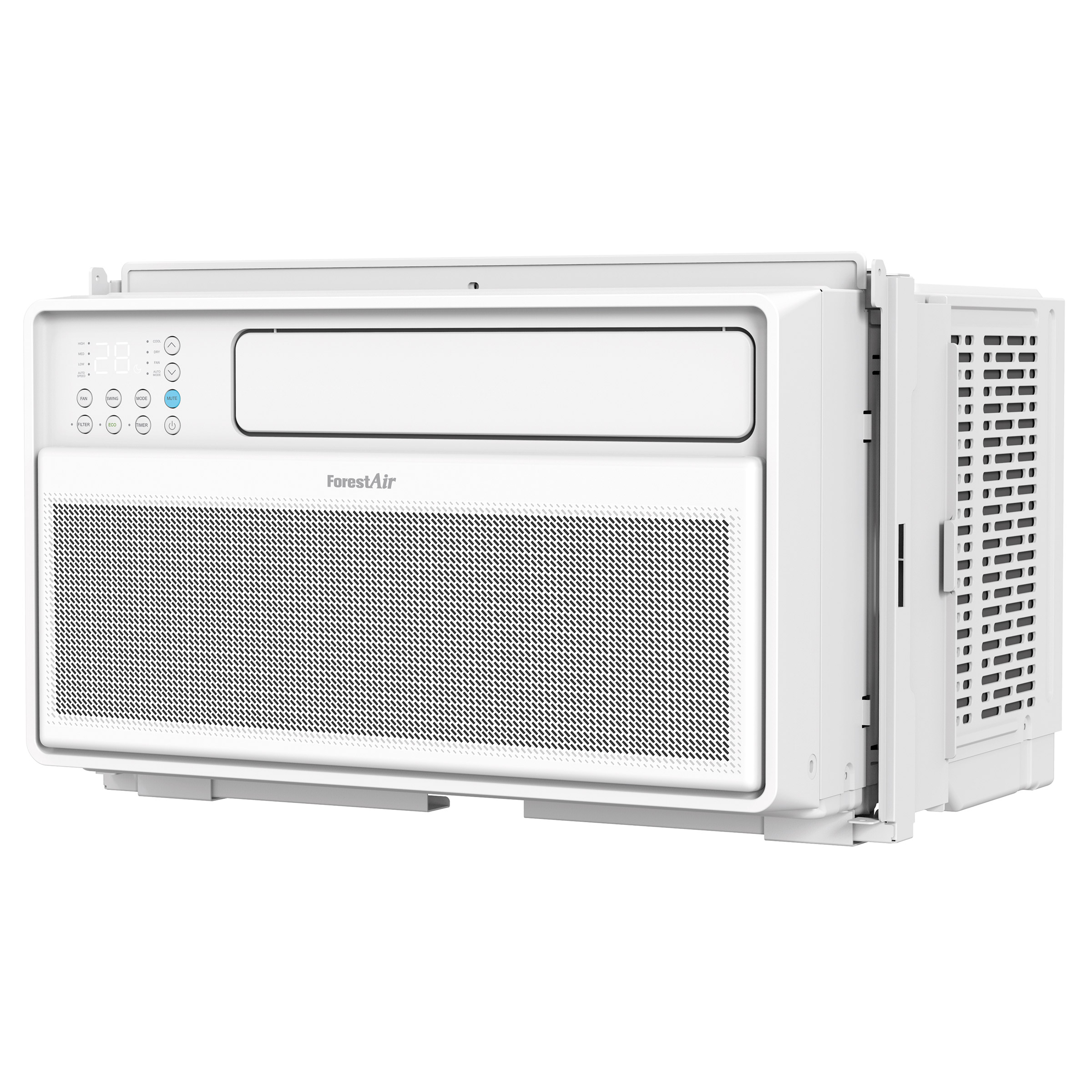 Forest Air 8,000 BTU Quiet Inverter Smart Window Air Conditioner | Costco
