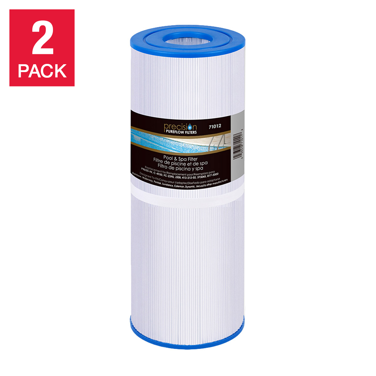Precision Pureflow 71012 Spa Filter | Costco