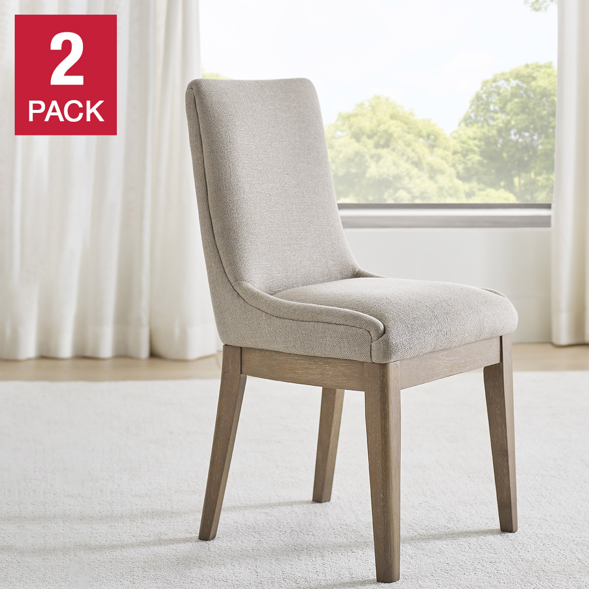Anna Maria Dining Chair, 2-pack | Costco