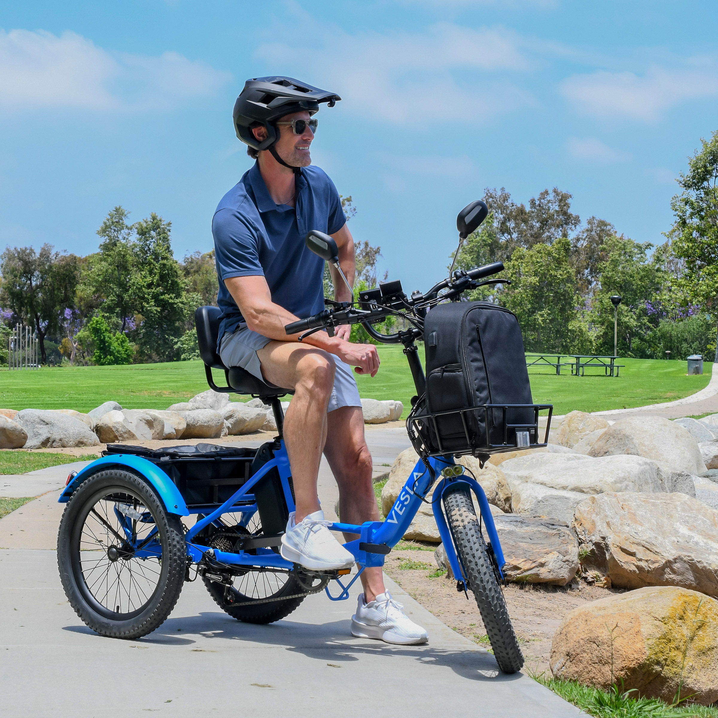Vesla VS-900 Foldable Fat Tire Electric Trike | Costco