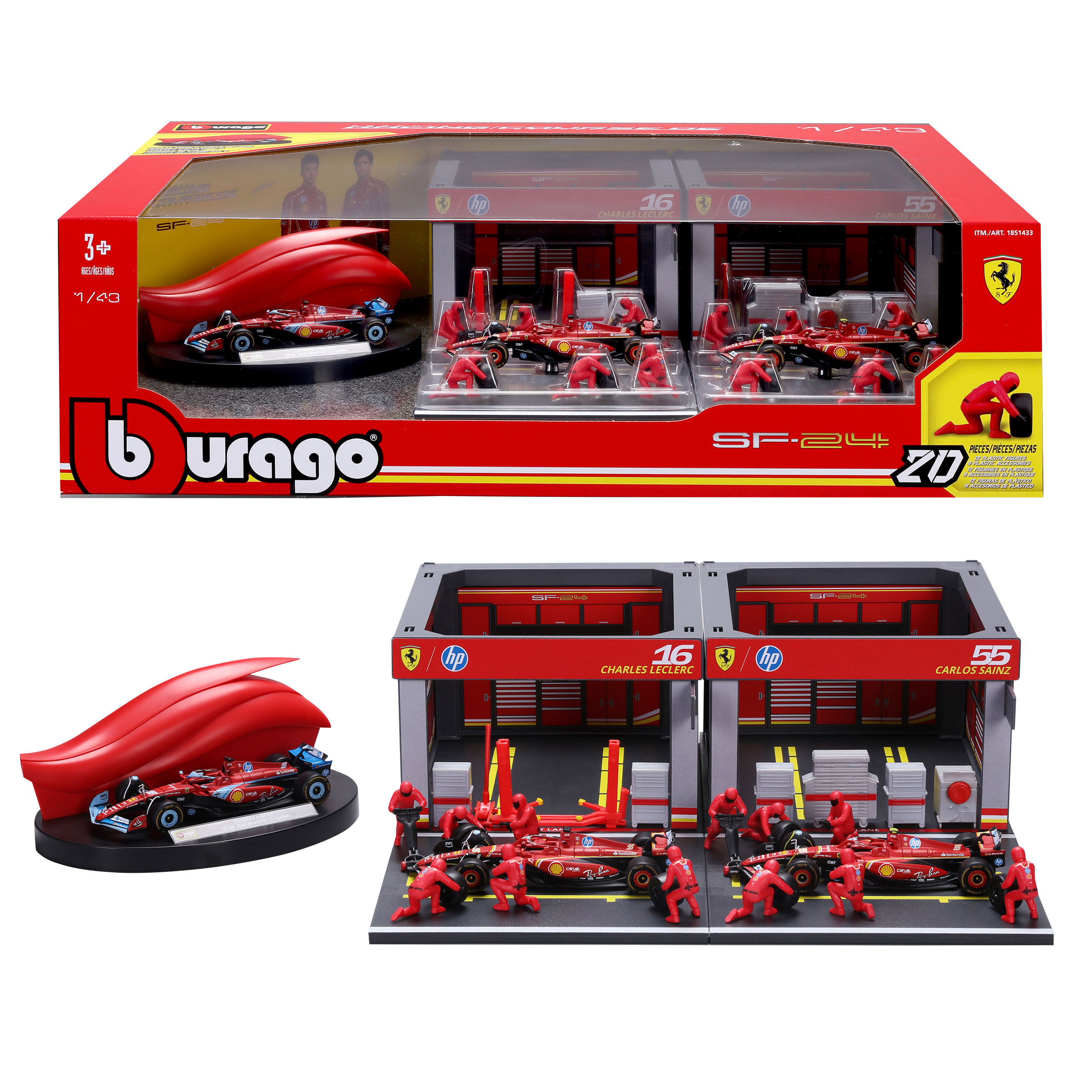 1:43 Ferrari Formula Racing Paddock | Costco