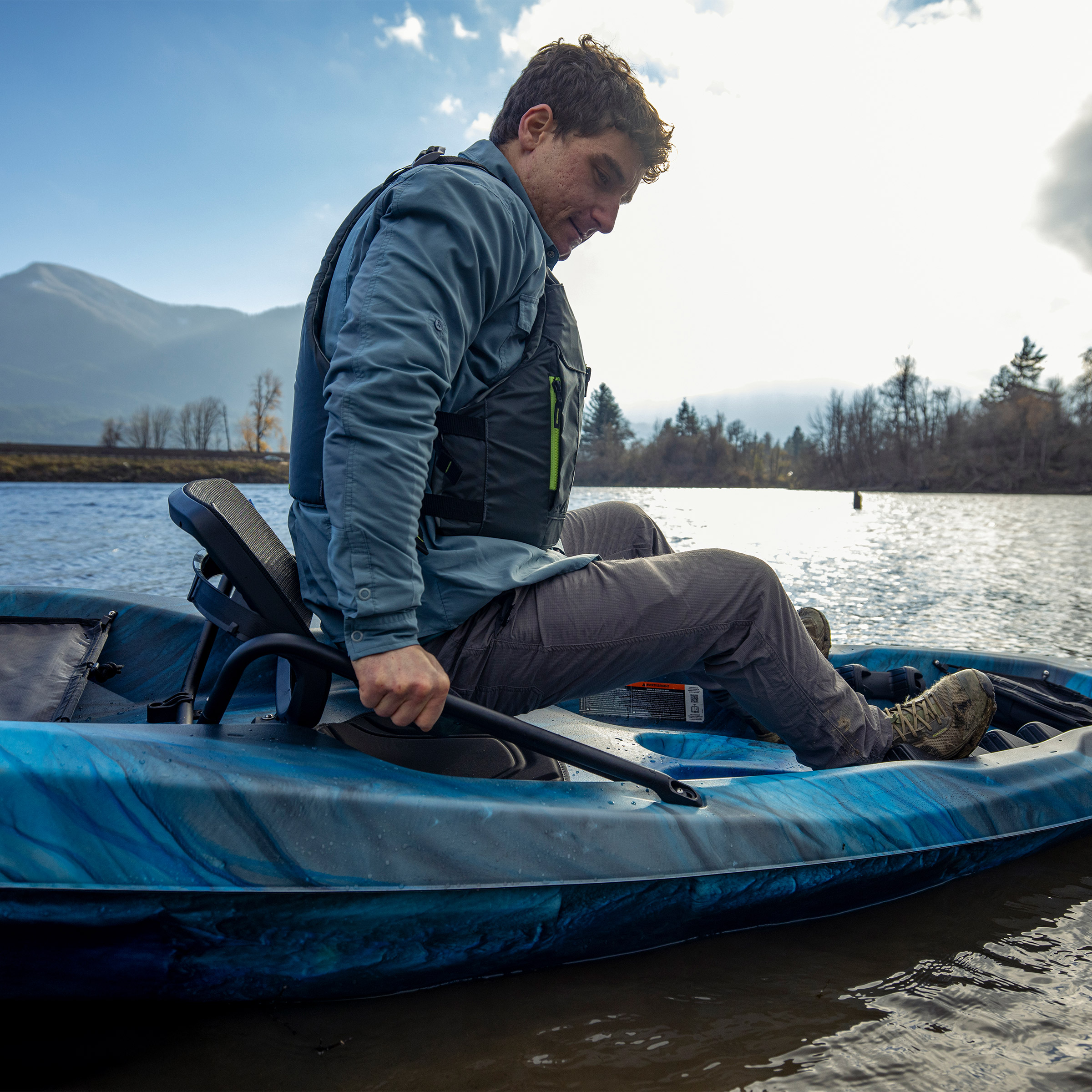 Pelican Peak 100X Kayak with paddle | Costco