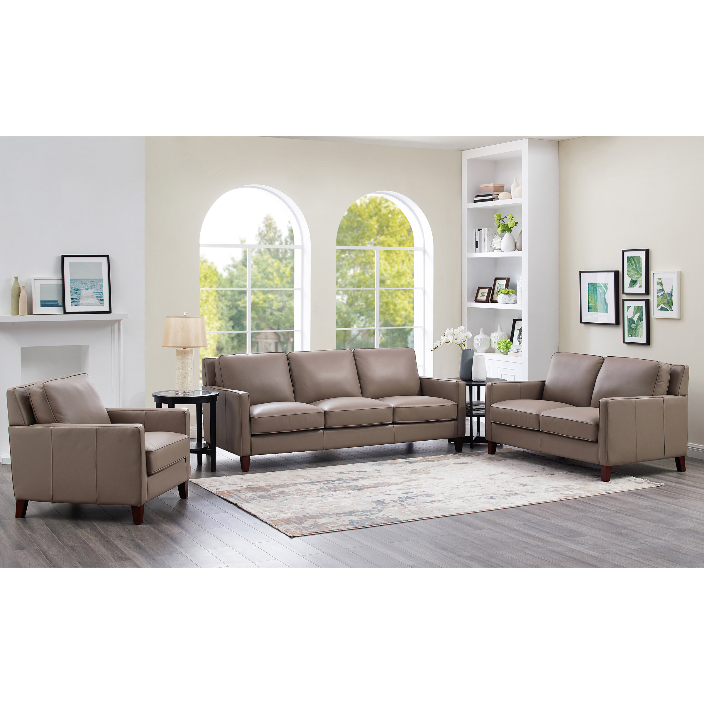 Large Leather Sectional Sofas With Chaise | Costco