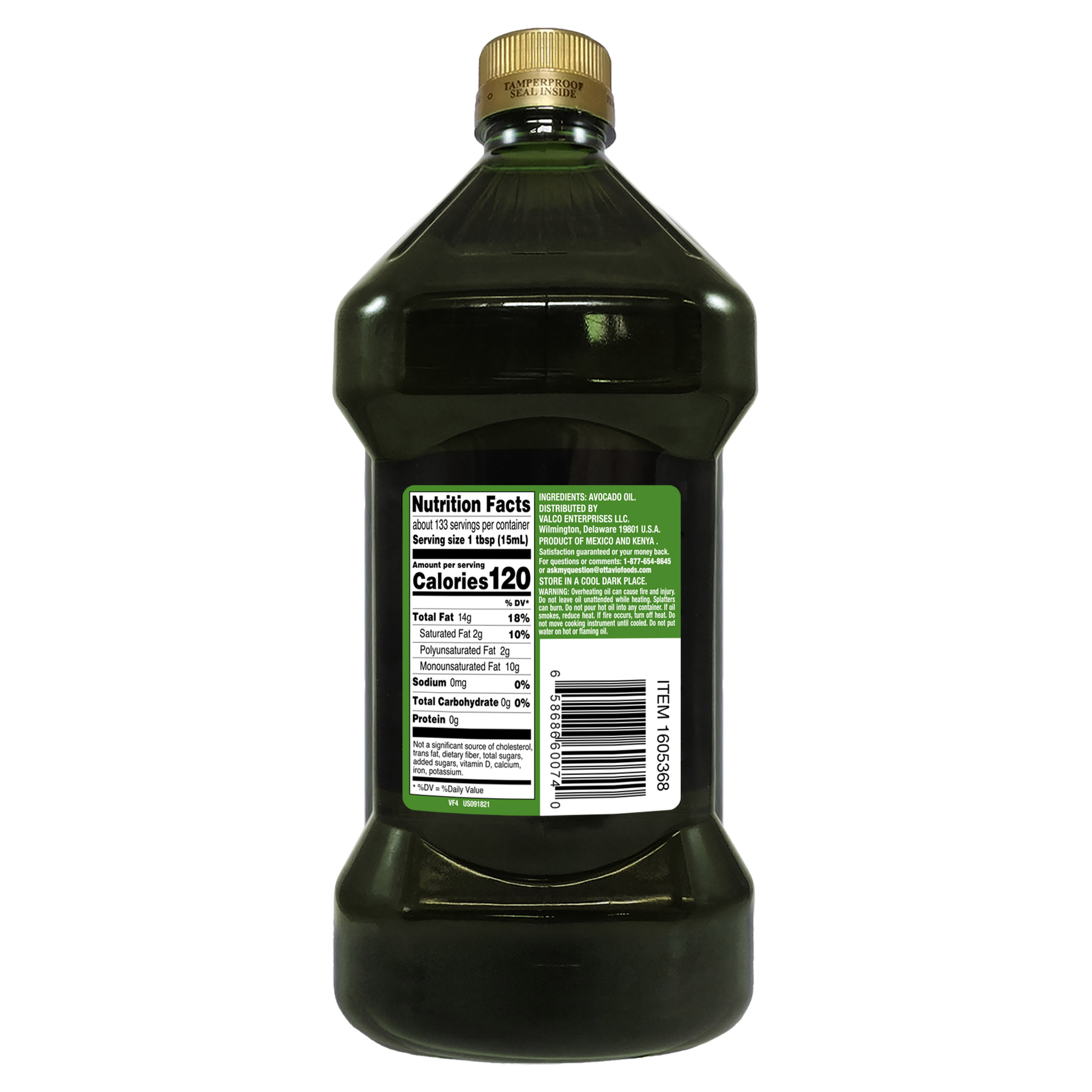 Ottavio Avocado Oil, 2 L | Costco