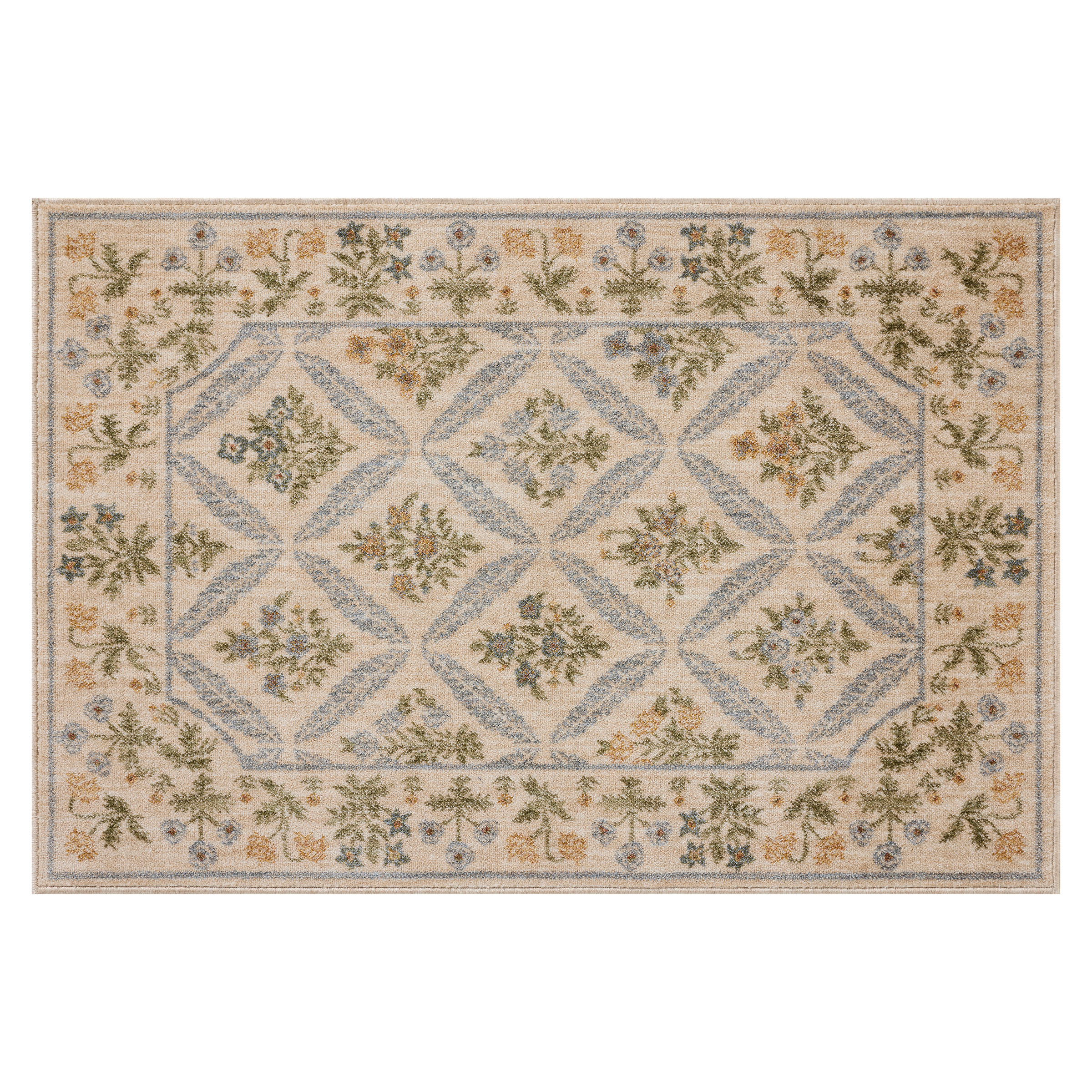 Rifle Paper Co. x Loloi Figaro Area Rug, Cream, 2'8” x 3'9” | Costco