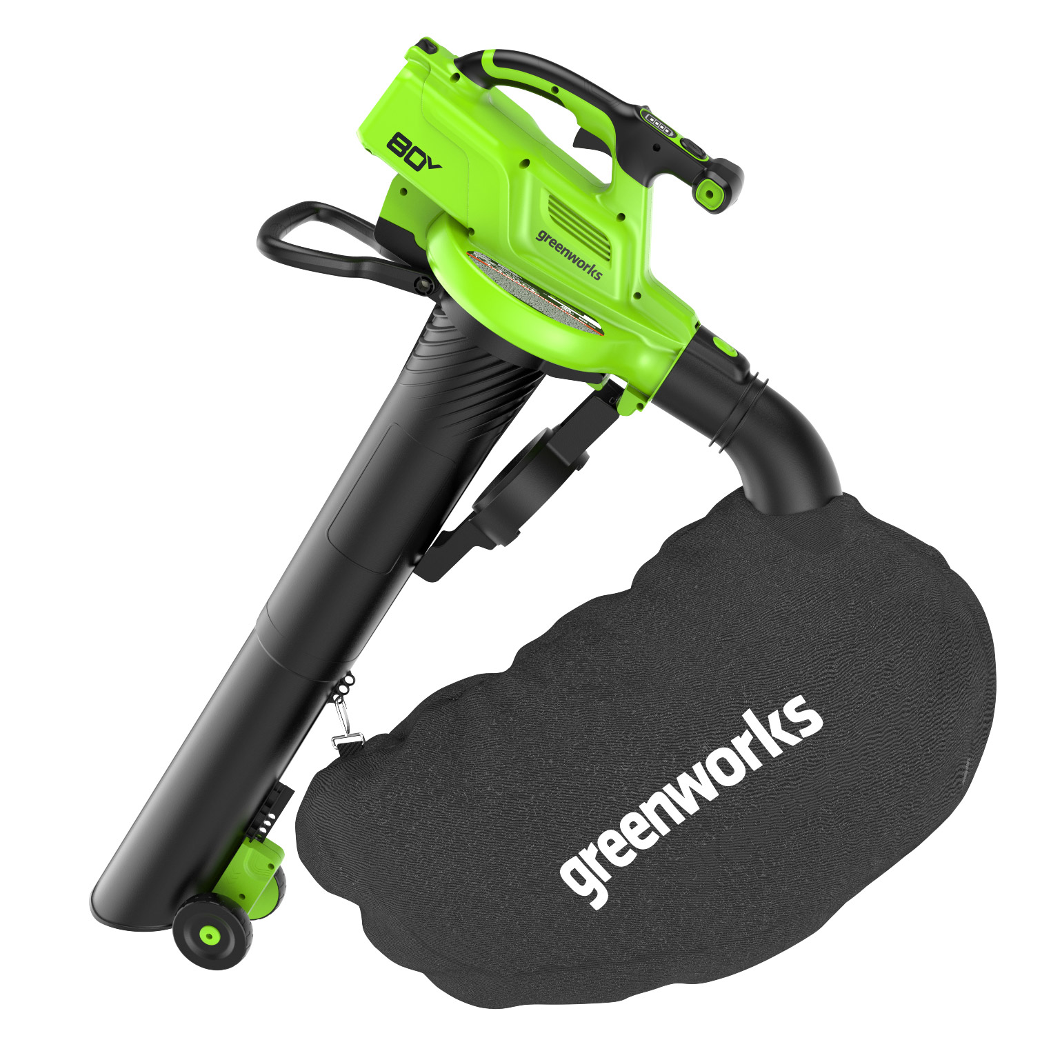 Greenworks 80V 3-in-1 Blower Vacuum – 520 CFM, 240 MPH (Tool Only) | Costco