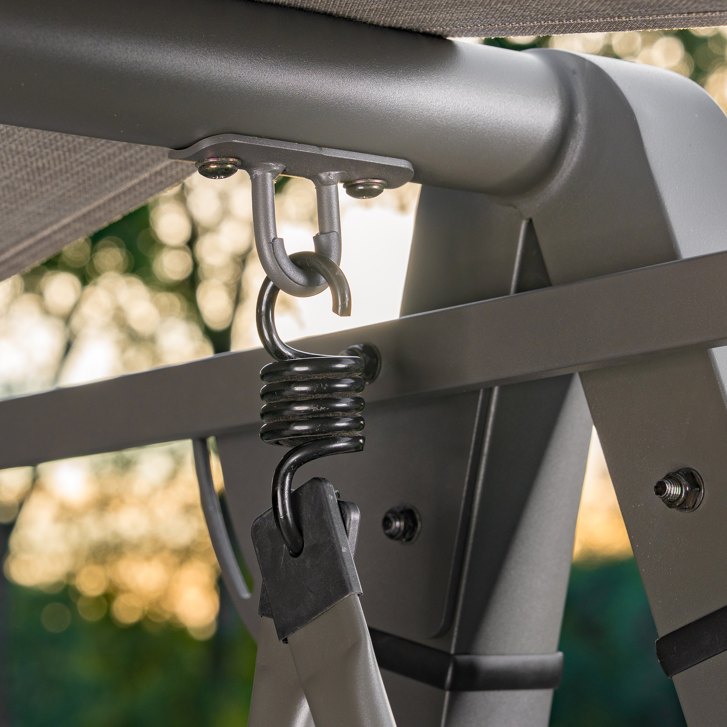 SunVilla Pine Knoll Cushion Outdoor Patio Swing | Costco